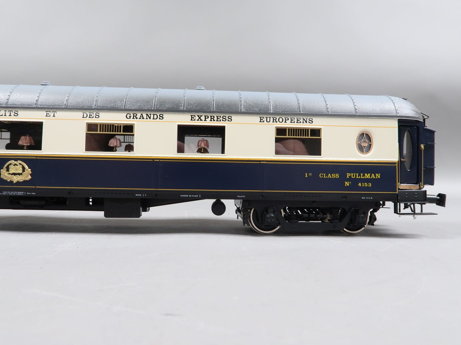 O 2-Rail Brass Model - Elettren CIWL Compagne Internaionale des Wagons ...
