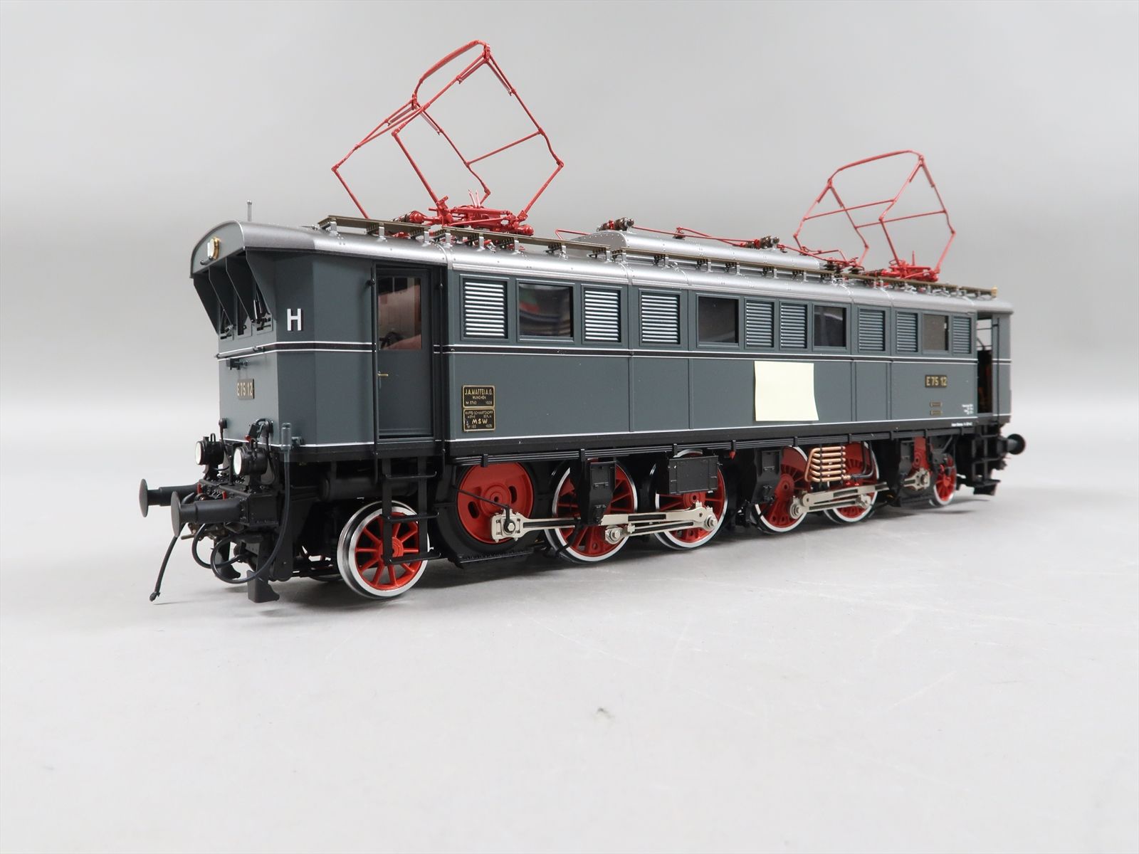 O Brass Model - Metropolitan DB Deutsche Reichsbahn Electric Locomotive ...