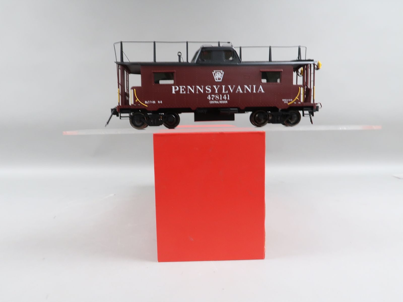 G 1:32 Brass Model - Accucraft AC AL93-052 PRR Pennsylvania N-8 Caboose ...