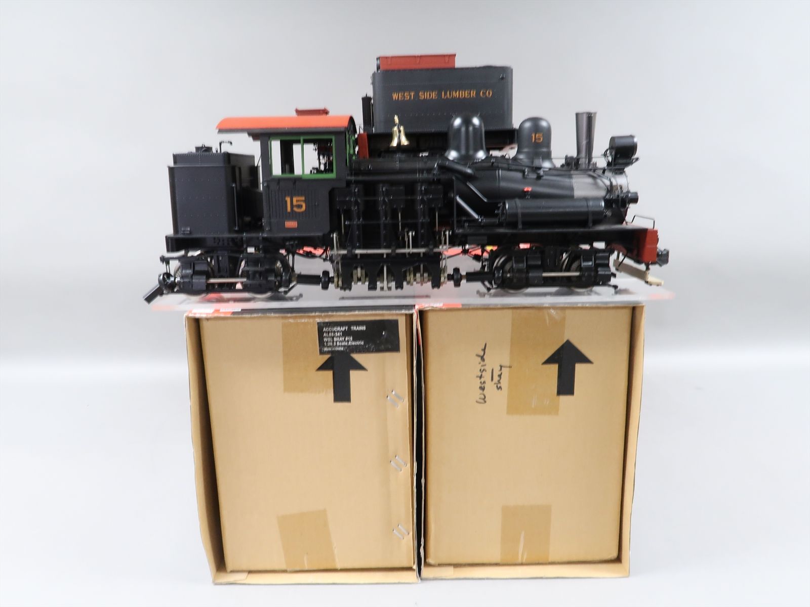 Fn3 1:20.3 Brass Model - AC Accucraft AL88-341 WSLCo Westside Lumber ...