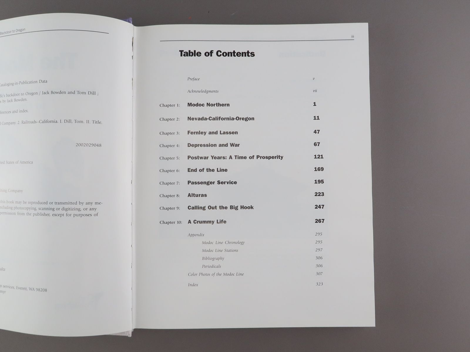 Railroad Book- The Modoc: Southern Pacific's Backdoor to Oregon - Jack ...