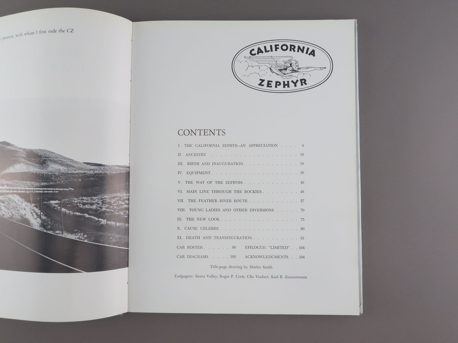 Railroad Book - CZ: The Story of the California Zephyr - Karl R ...