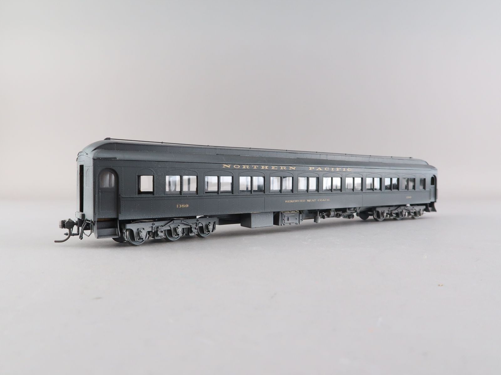 HO Brass Model - W&R NP Northern Pacific Reserved Seat Coach Pine Tree ...