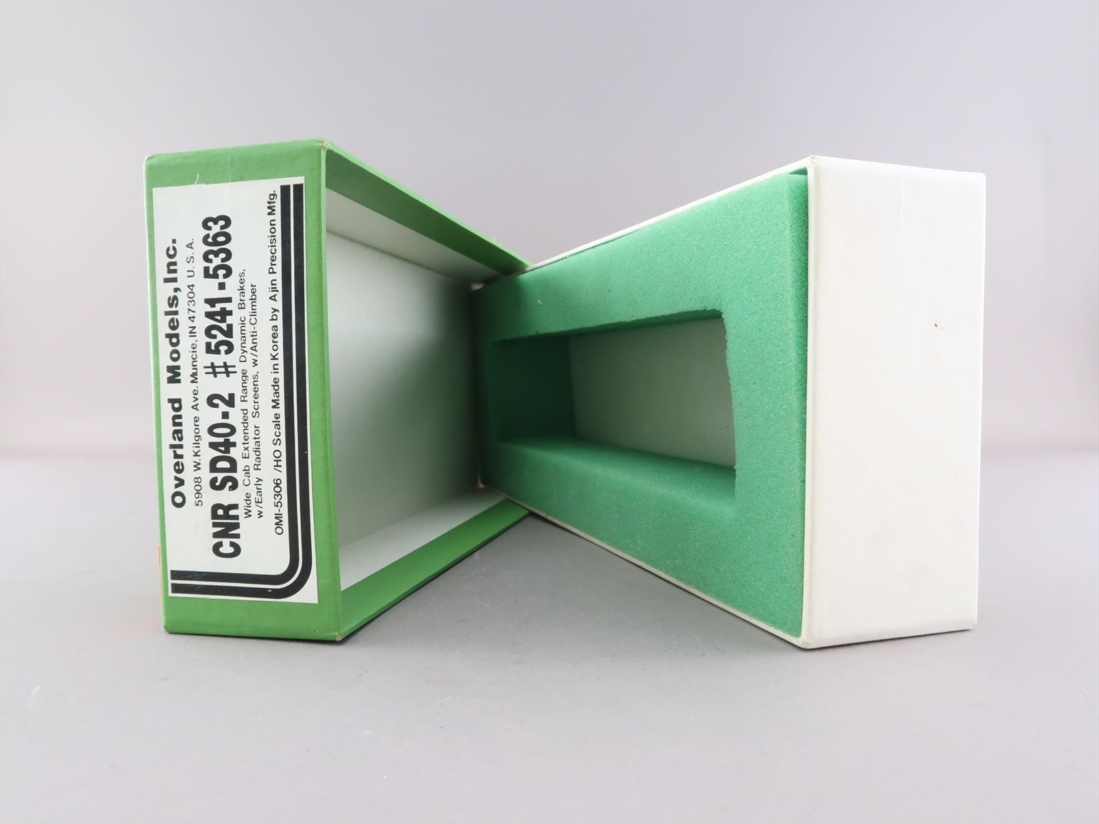 HO Brass Model - OMI 5306 CN CNR Canadian National SD40-2 SD40-2W Wide ...