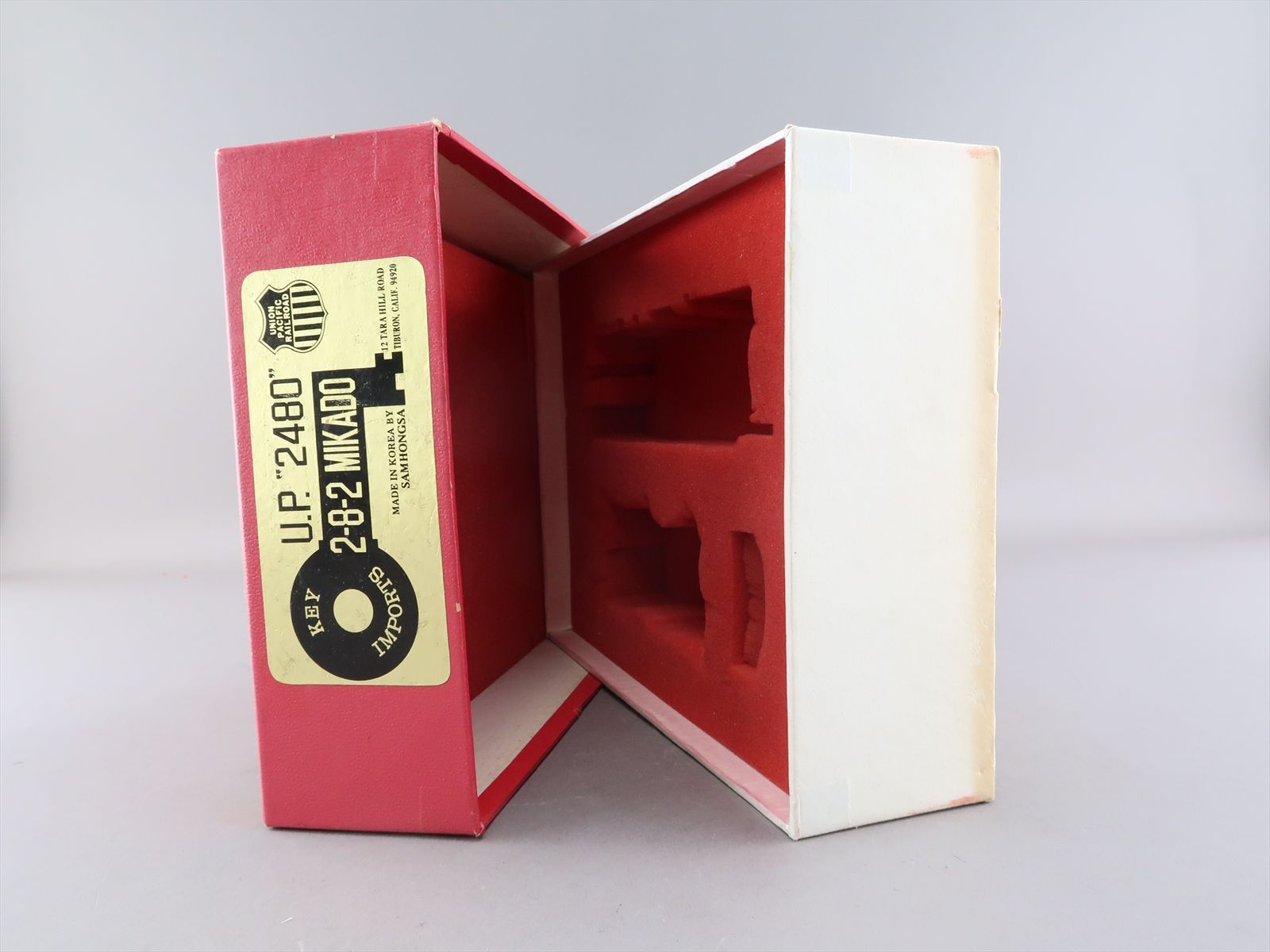 HO Brass Model - Key UP Union Pacific 2-8-2 Mikado #2480 - Unpainted ...