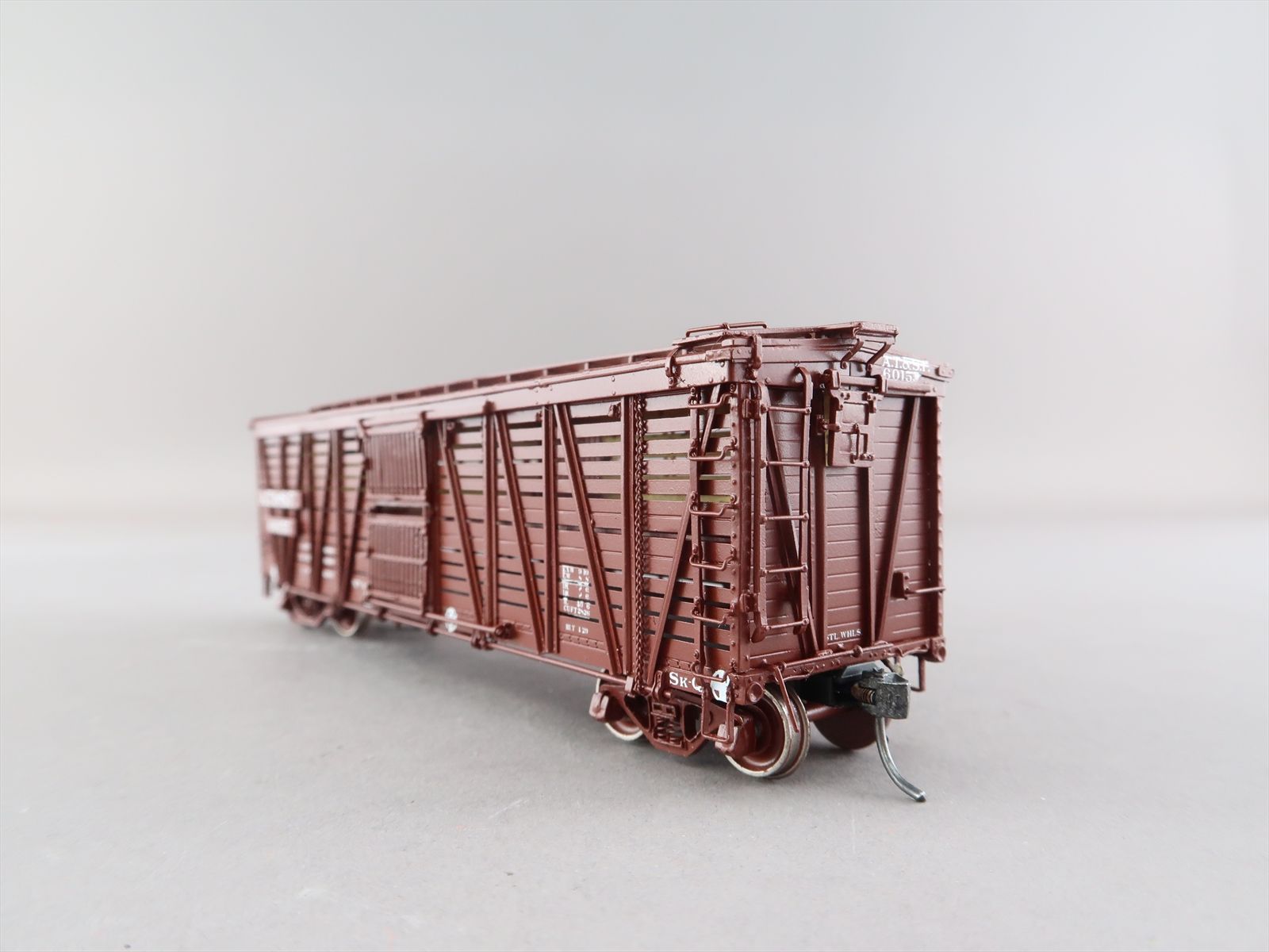HO Brass Model - PRB Pecos AT&SF Santa Fe SK-Q Stock Car #60155 ...