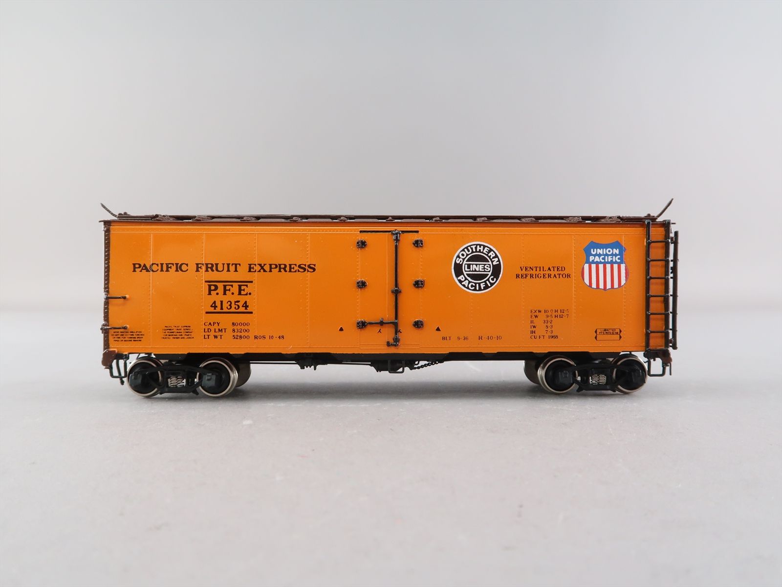 HO Brass Model - CIL 2136.1 PFE Pacific Fruit Express Union Pacific UP ...