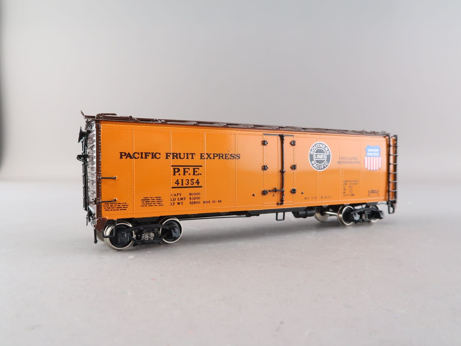 HO Brass Model - CIL 2136.1 PFE Pacific Fruit Express Union Pacific UP ...
