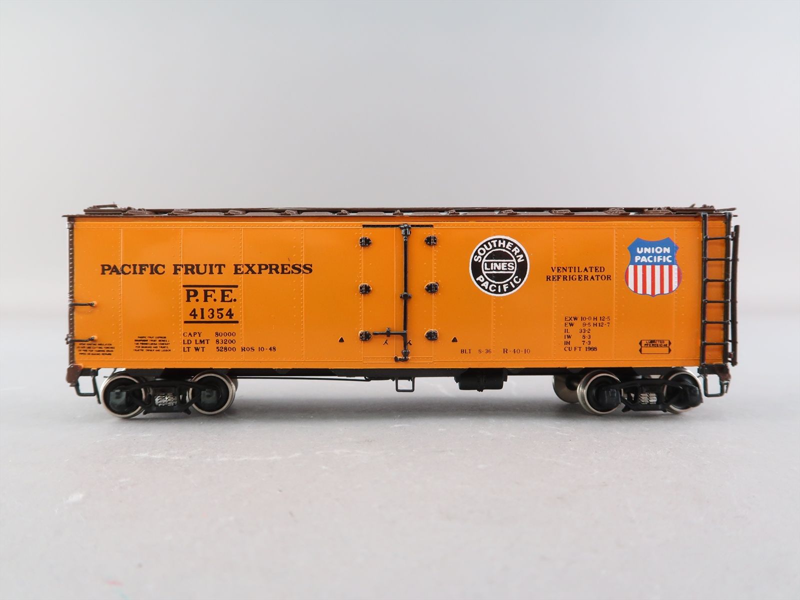 HO Brass Model - CIL 2136.1 PFE Pacific Fruit Express Union Pacific UP ...