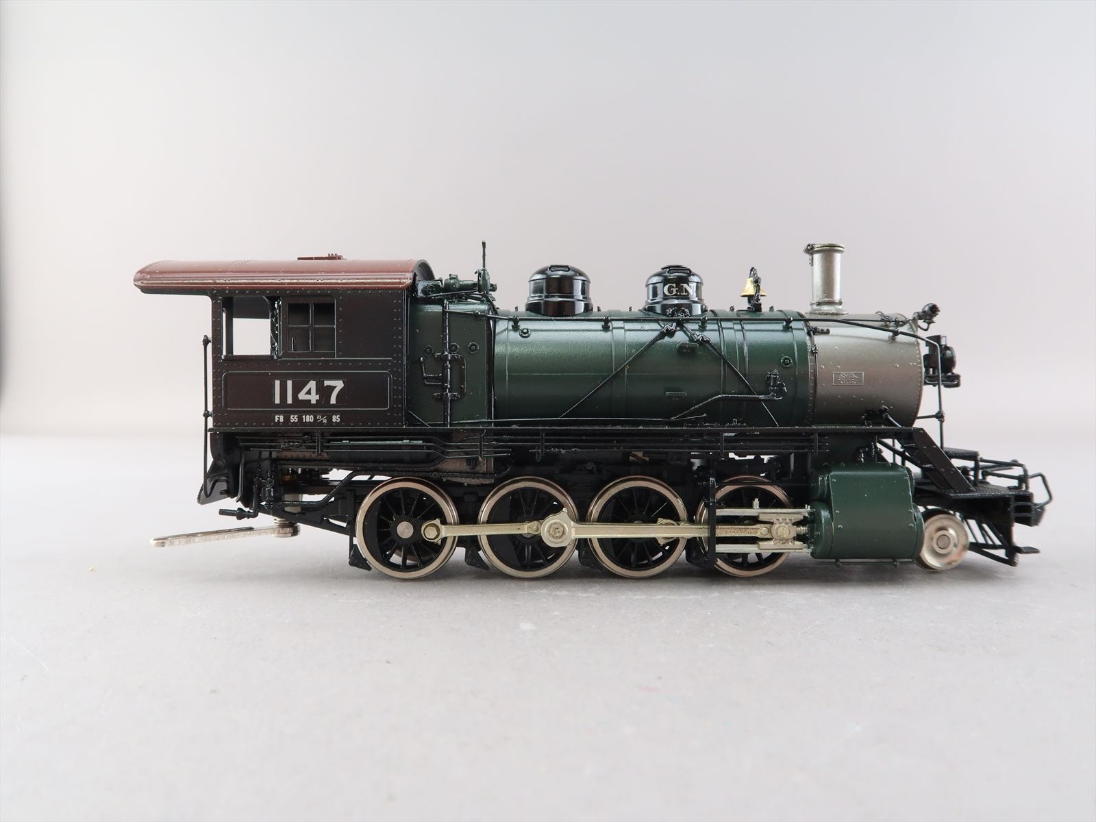 HO Brass Model - Key GN Great Northern 2-8-0 F-8 #1147 Glacier Park - F ...