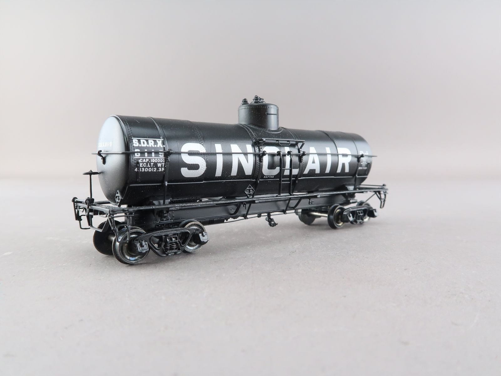 HO Brass Model - OMI 3482 SDRX Sinclair 10000 Gallon Riveted Tank Car ...