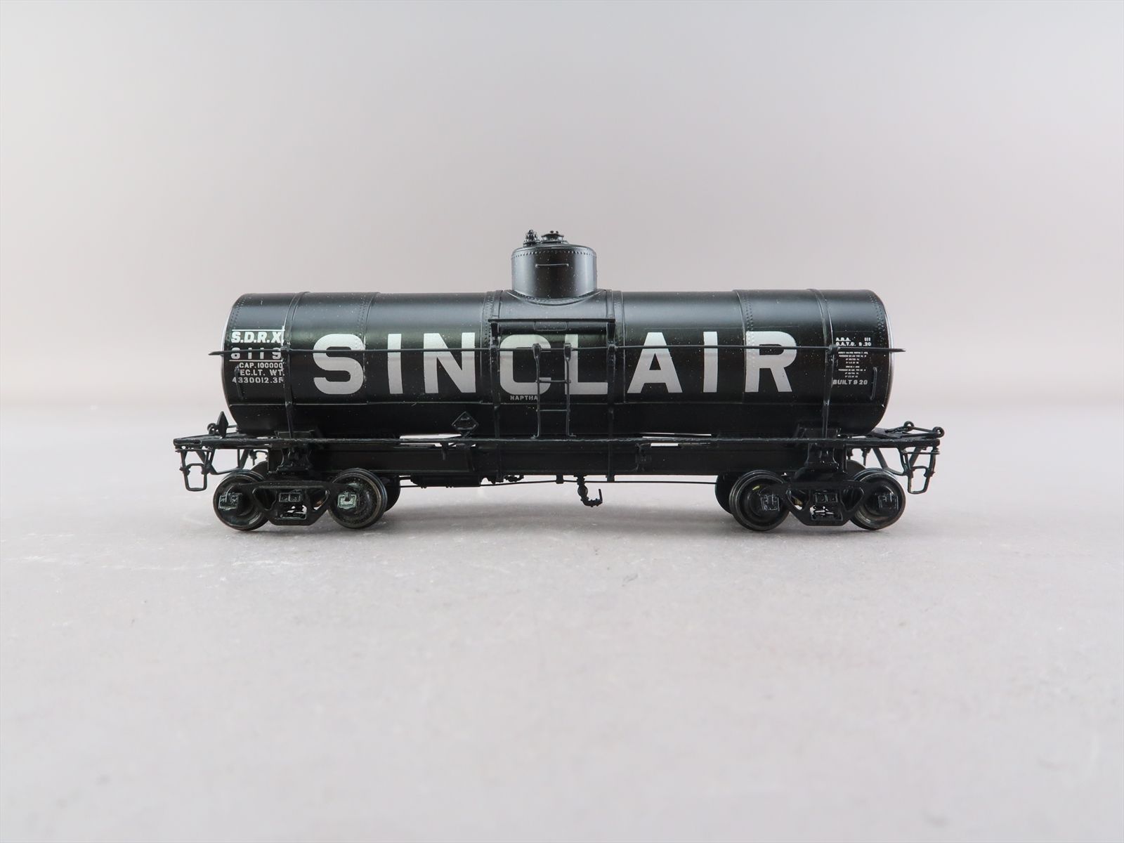 HO Brass Model - OMI 3482 SDRX Sinclair 10000 Gallon Riveted Tank Car ...