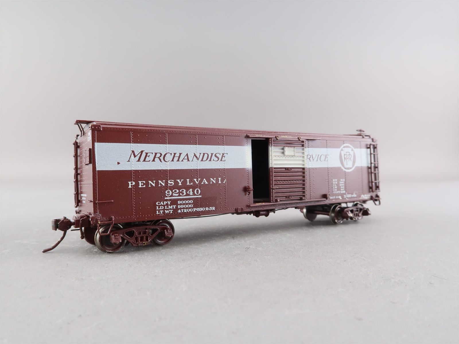 HO Brass Model Train - OMI 3013 PRR Pennsylvania X-29 Boxcar #92340 ...