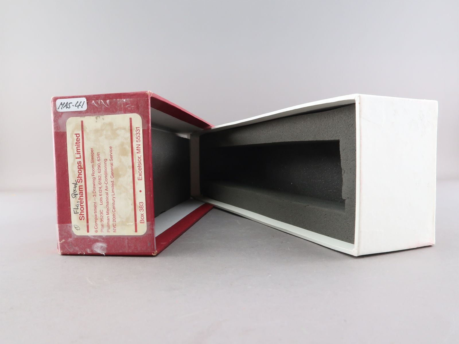 HO Brass Model - SSL NYC as PULLMAN 6-3 Sleeper Ice A/C Plan 3523C ...