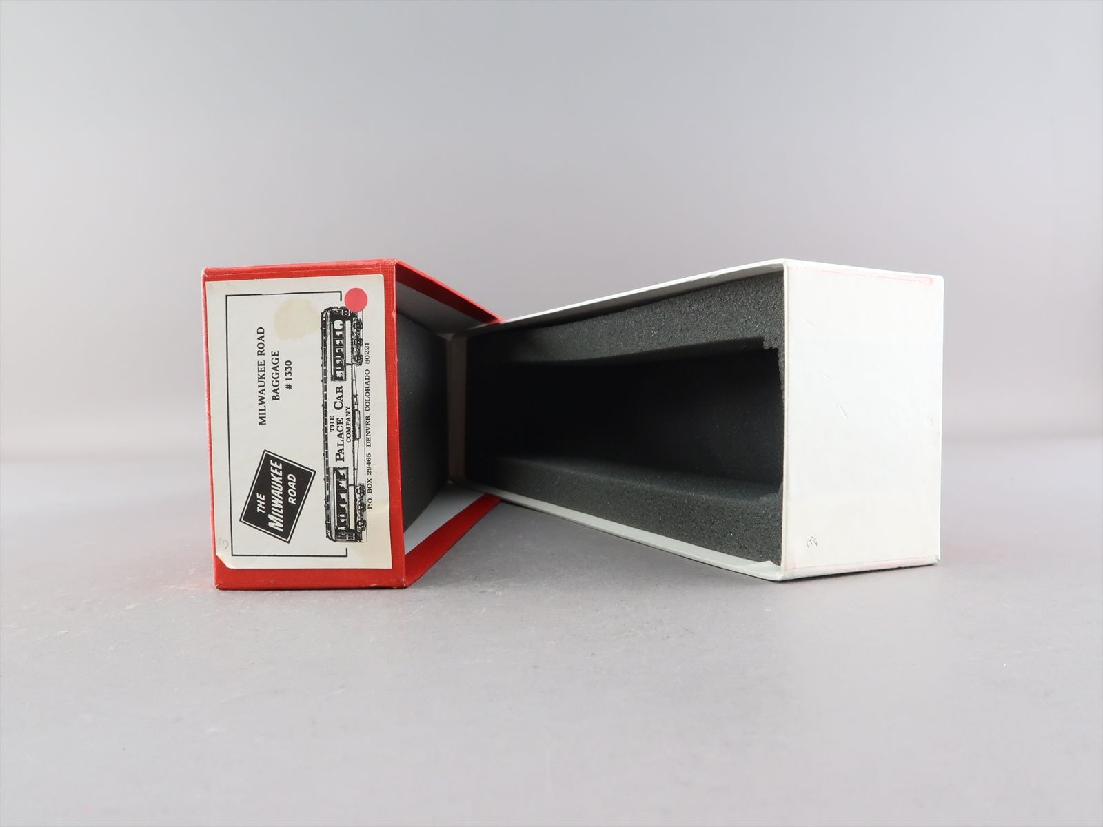 HO Brass Model - Palace MILW Milwaukee Road Baggage Car #1330 - Custom - 1982 Run - Made in Japan