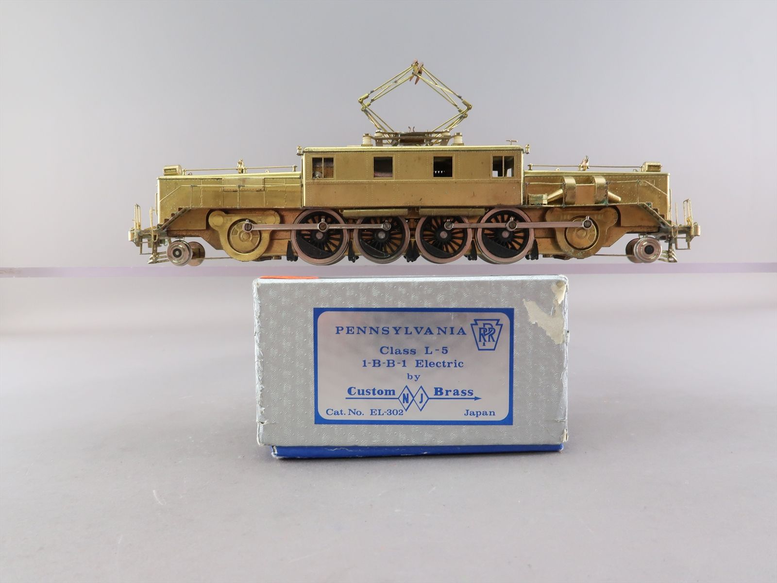 HO Brass Model - NJCB EL-302 PRR Pennsylvania L-5 1-B-B-1 - Unpainted ...