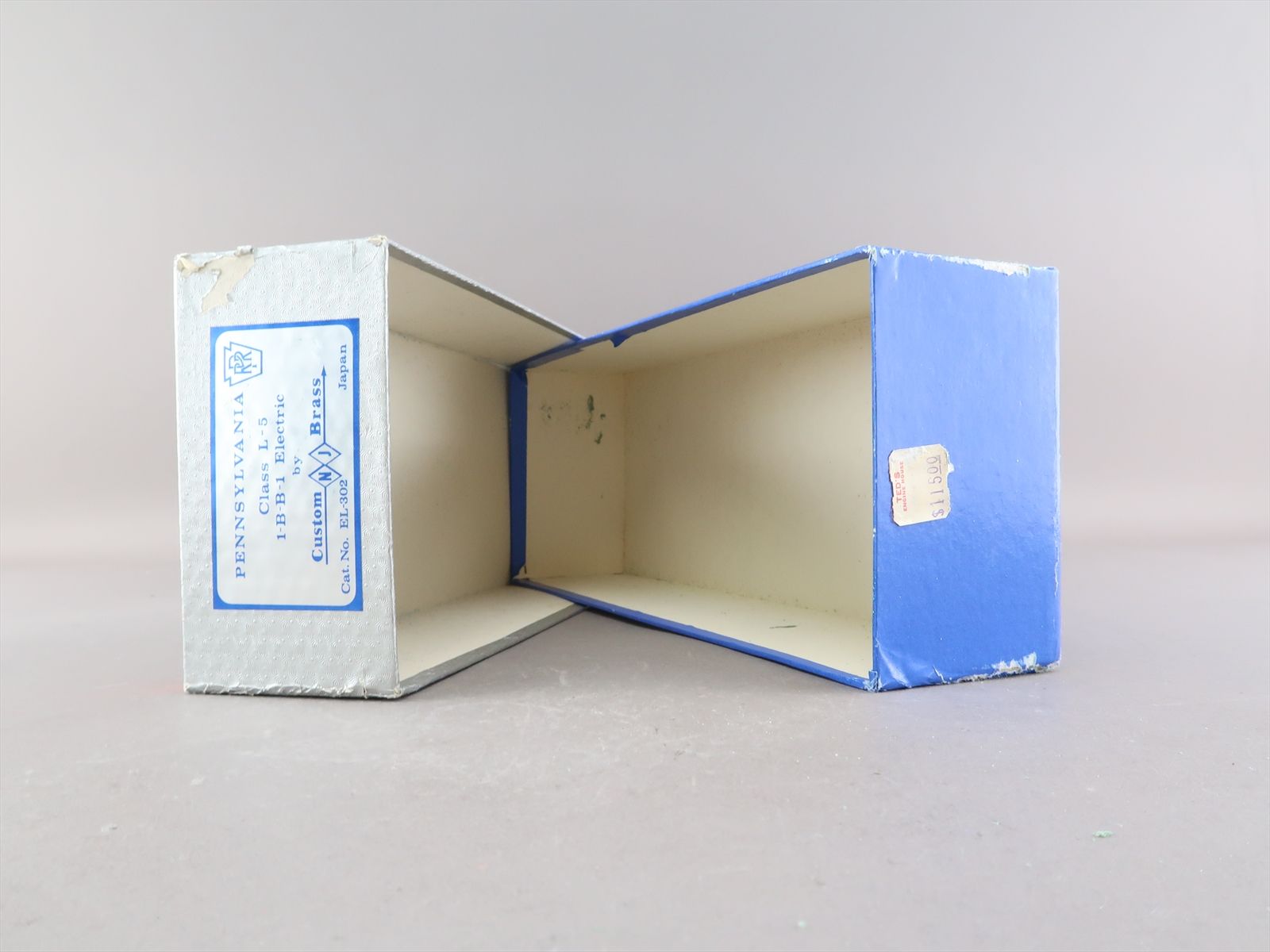 HO Brass Model - NJCB EL-302 PRR Pennsylvania L-5 1-B-B-1 - Unpainted ...