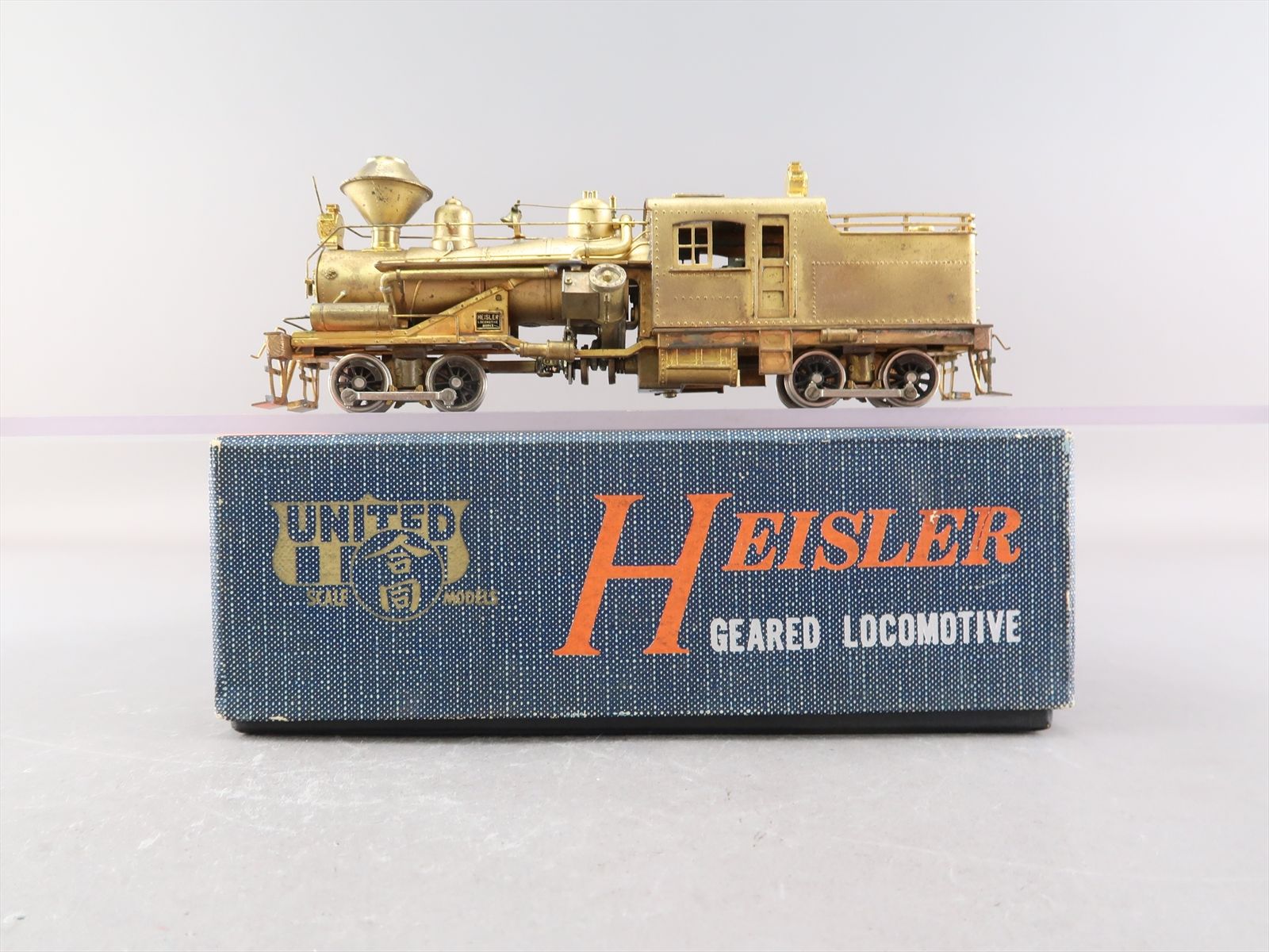 HO Brass Model - PFM 2-Truck Two Truck Heisler Geared Locomotive ...
