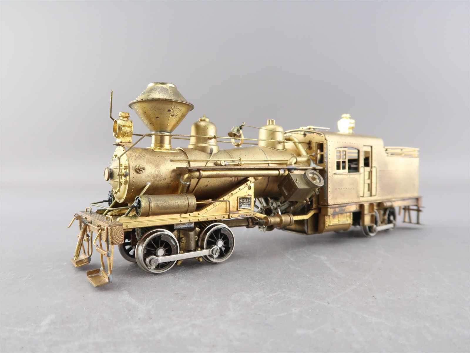 HO Brass Model - PFM 2-Truck Two Truck Heisler Geared Locomotive ...