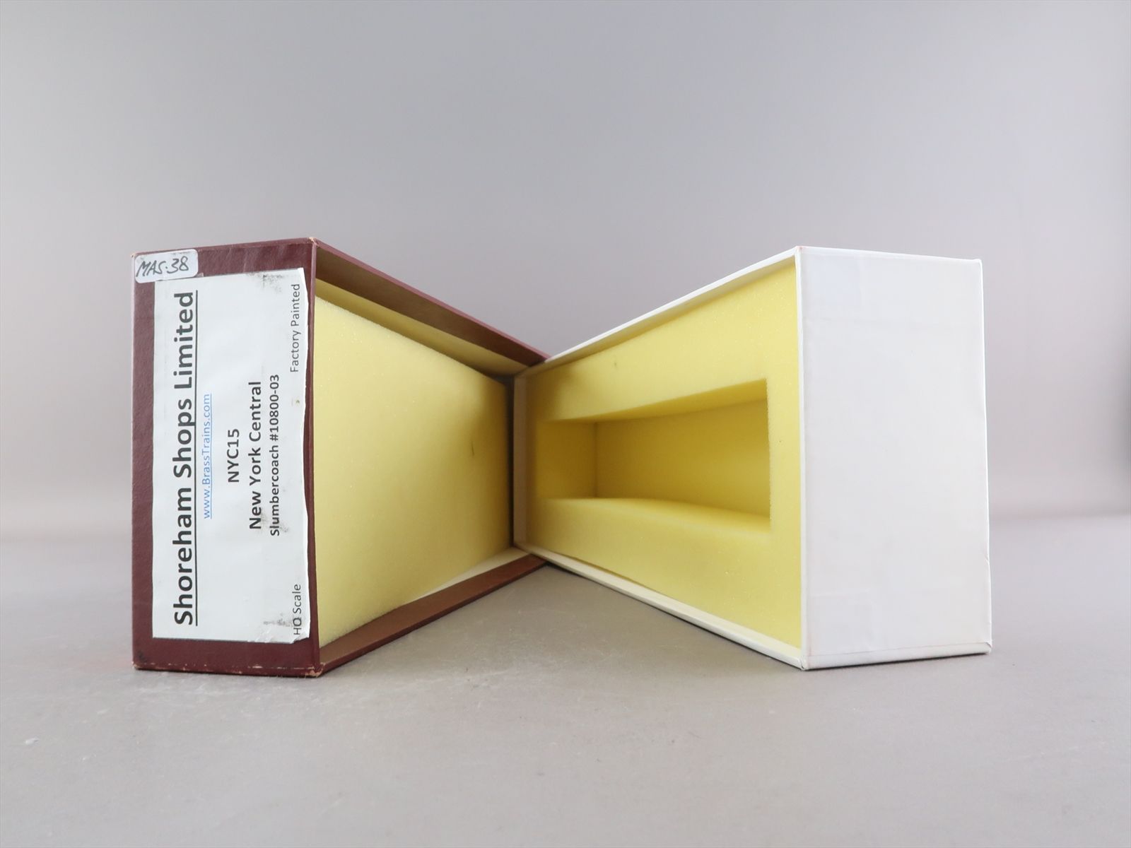 HO Brass Passenger - SSL Shoreham Shops NYC15 NYC Slumbercoach #10800 ...