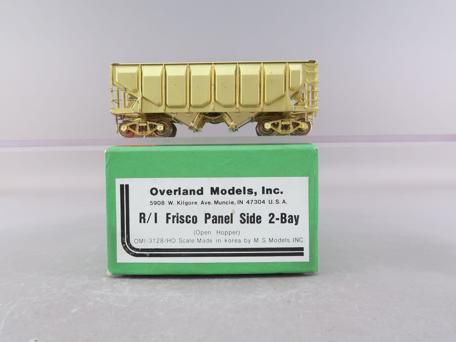 HO Brass Model - OMI 3128 NYC New York Central Panel Side 2 Bay Open ...