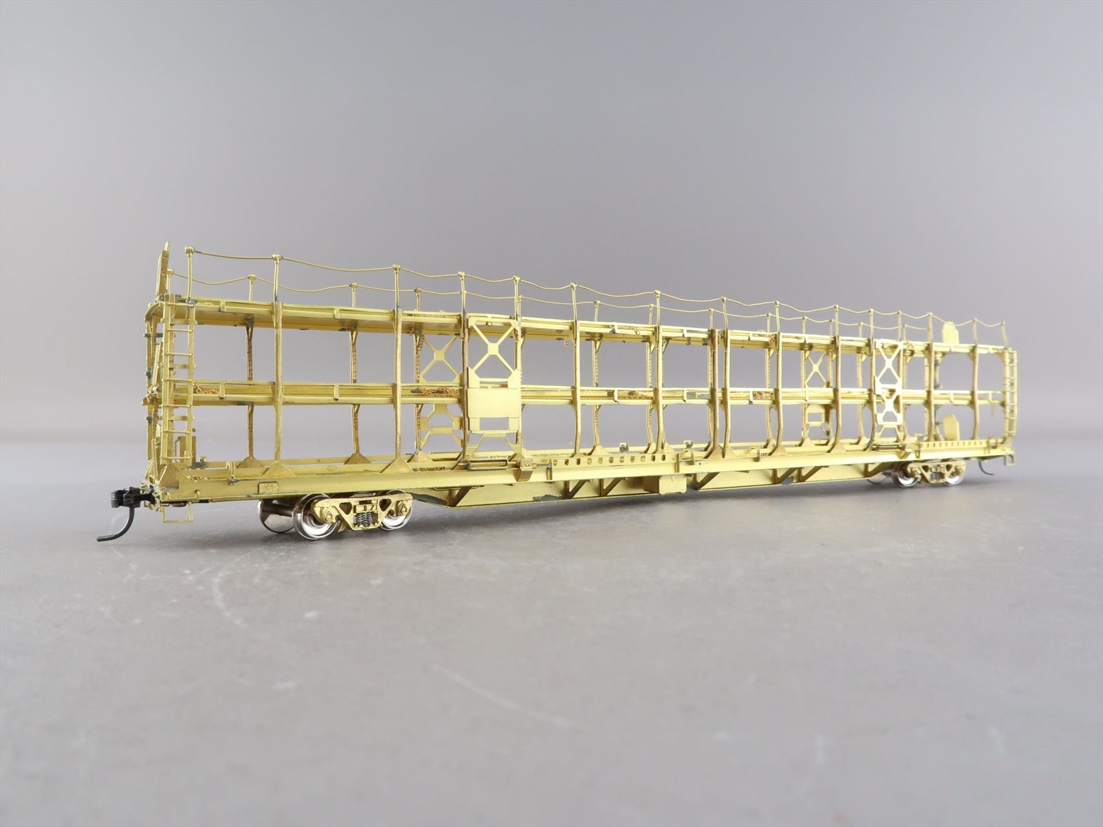 HO Brass Model - OMI 1326 Tri-Level Open Auto Rack Whitehead - Kales ...