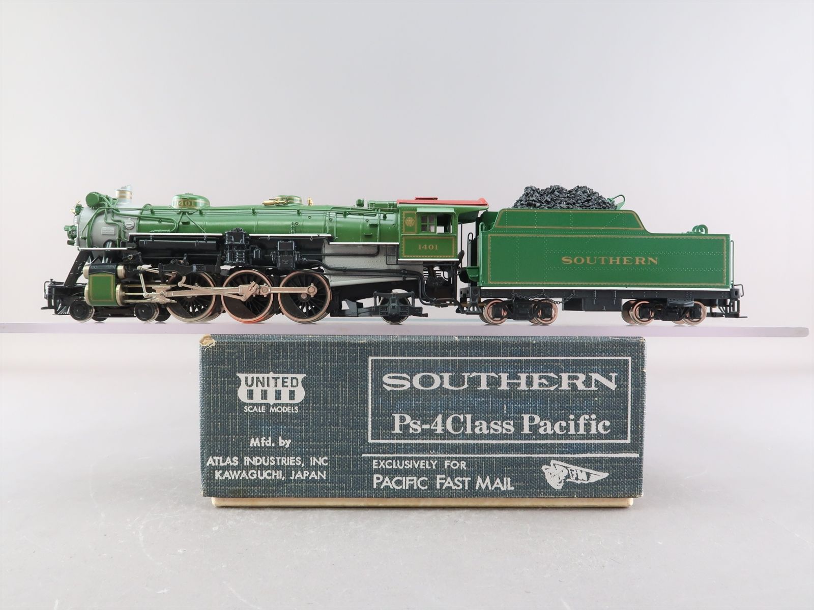 HO Brass Model - PFM SOU Southern PS-4 4-6-2 w/ Elesco FWH #1401 ...