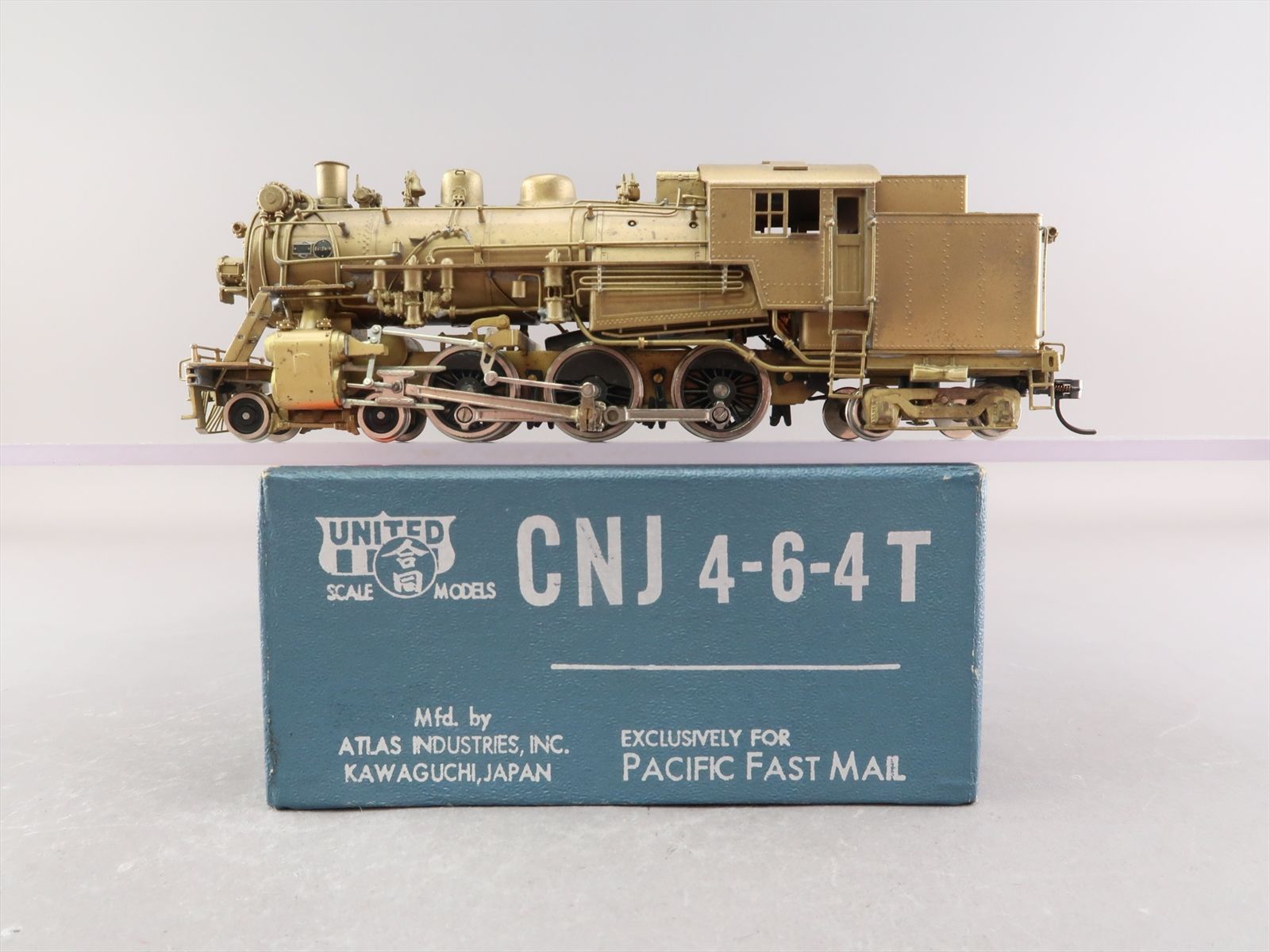 HO Brass Model - PFM CNJ Central New Jersey Central 4-6-4T - Unpainted ...