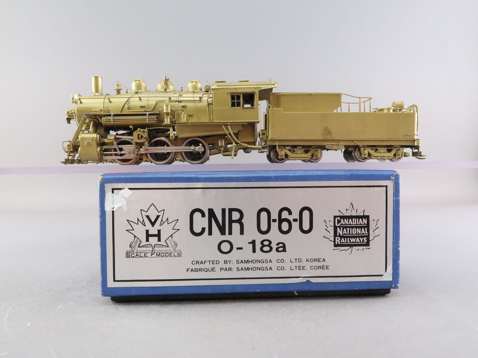 HO Brass Model - VH Van Hobbies CN CNR Canadian National O-18a 0-6-0 ...