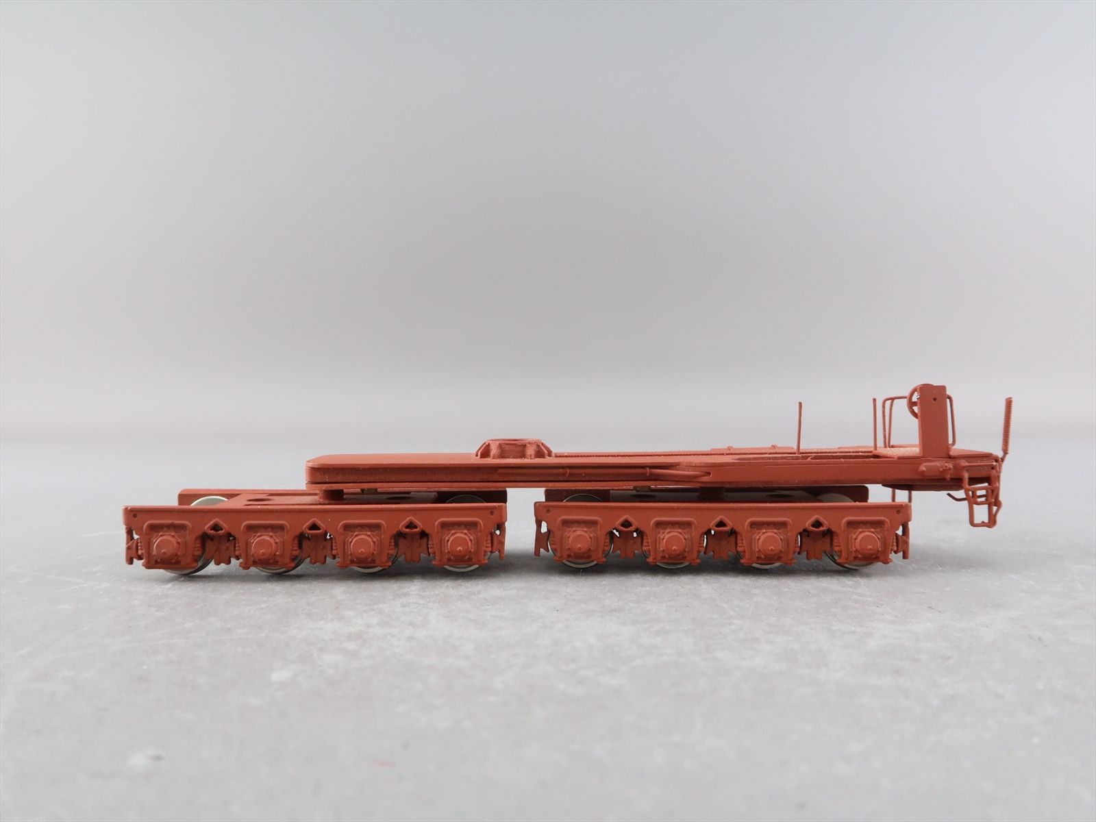 HO Brass Model - ALCO X-106 PRR Pennsylvania FW-1 & FD-2 Depressed Center Queen Mary Flat Car ...