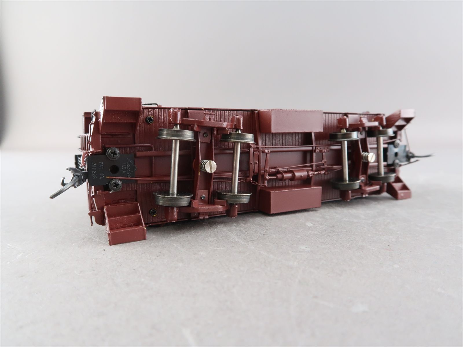 HO Brass Model - DP AT&SF Santa Fe Round Roof Steel Caboose #1910 - F/P ...