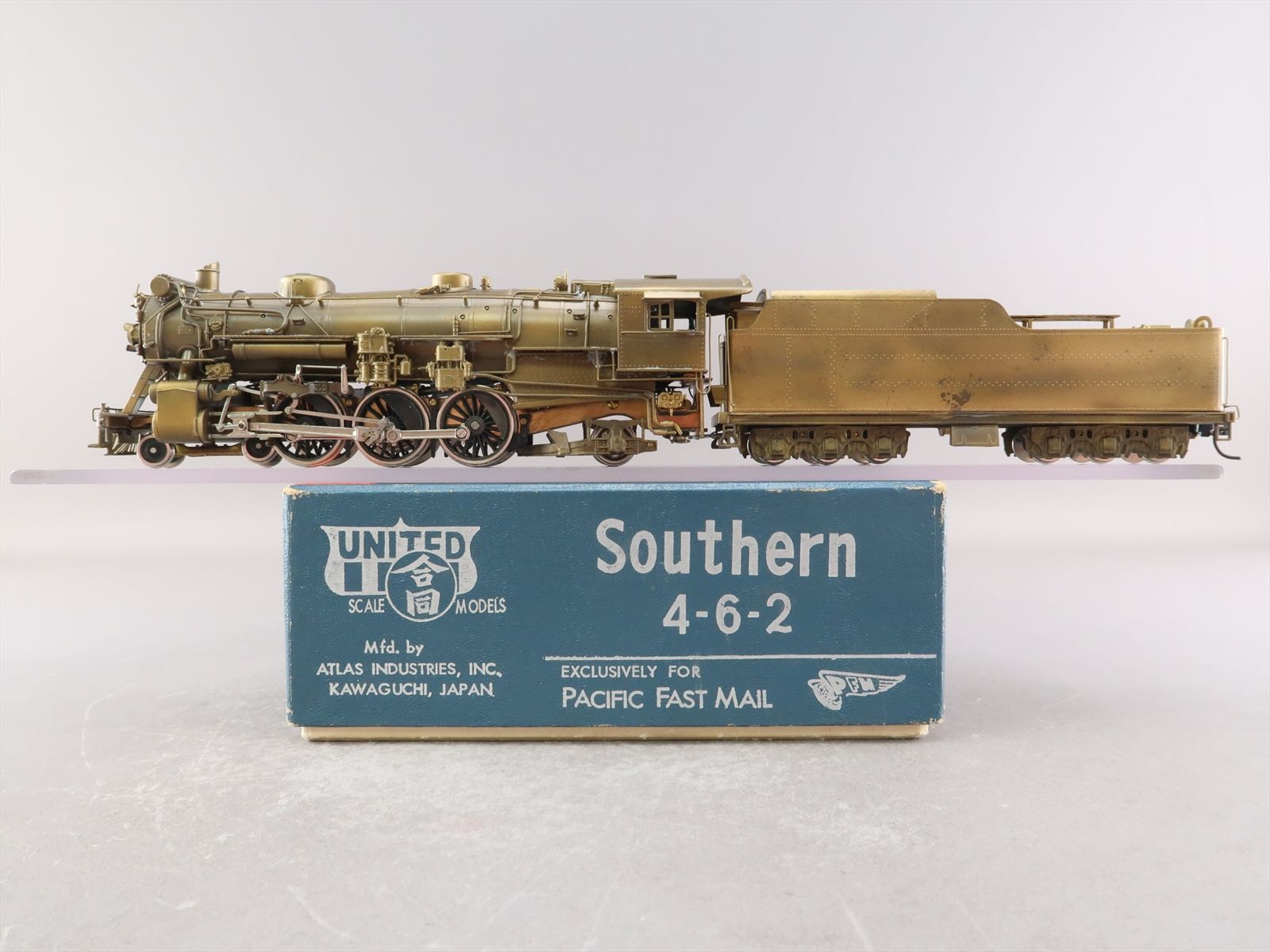HO Brass Model - PFM SOU Southern 4-6-2 - Unpainted - 1973 Run - United
