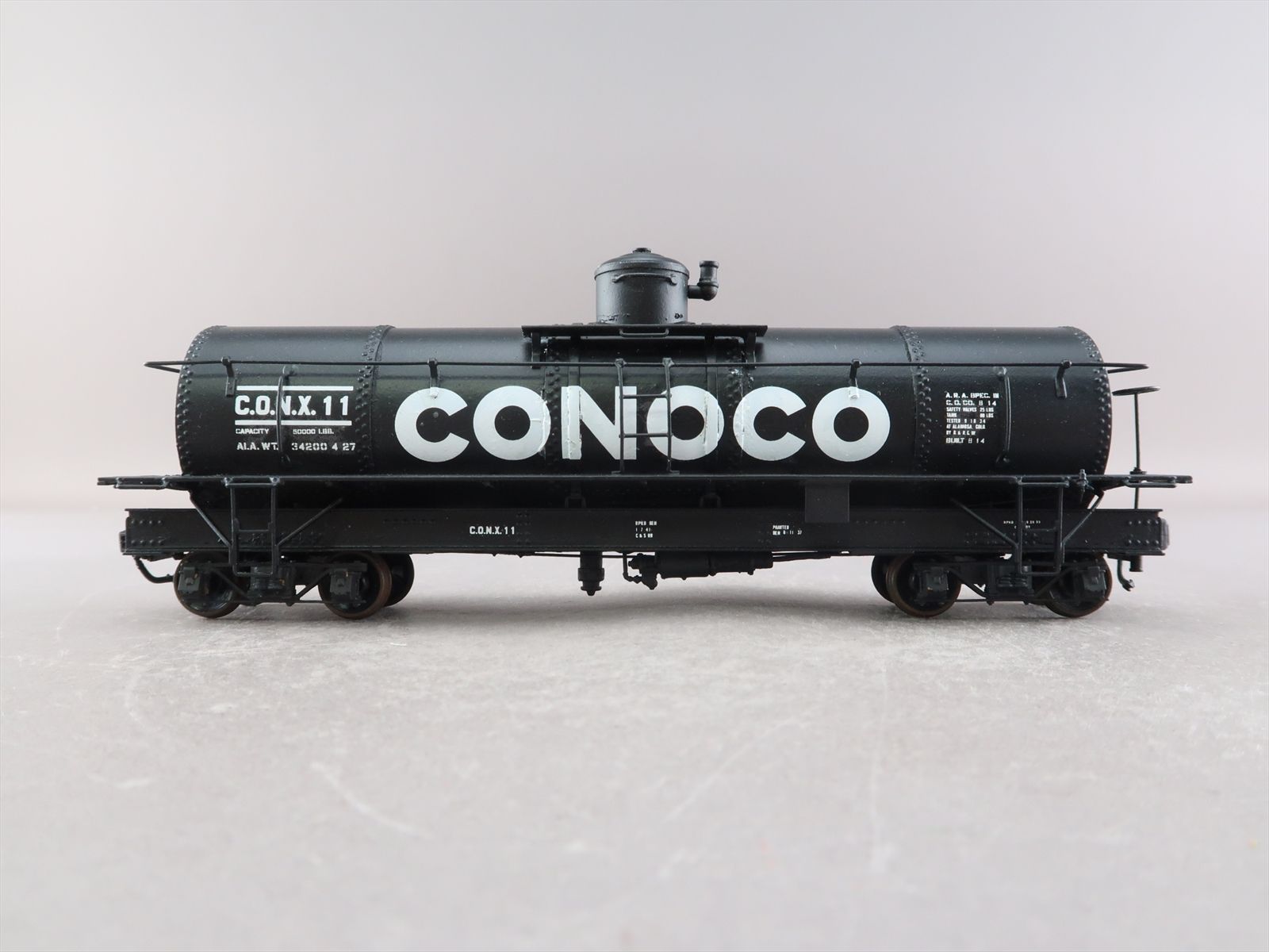 On3 Brass Model - WMC CONX Conoco Tank Car #11 - Custom - Aoyagi