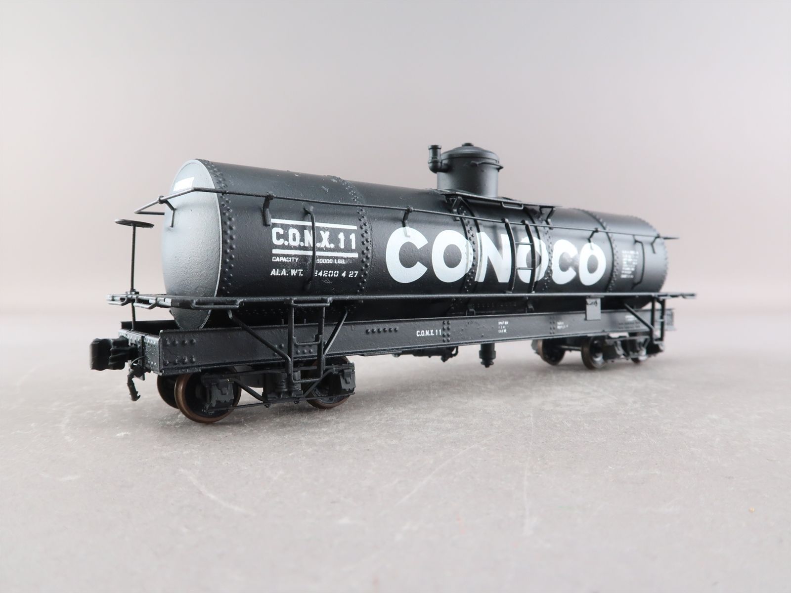 On3 Brass Model - WMC CONX Conoco Tank Car #11 - Custom - Aoyagi