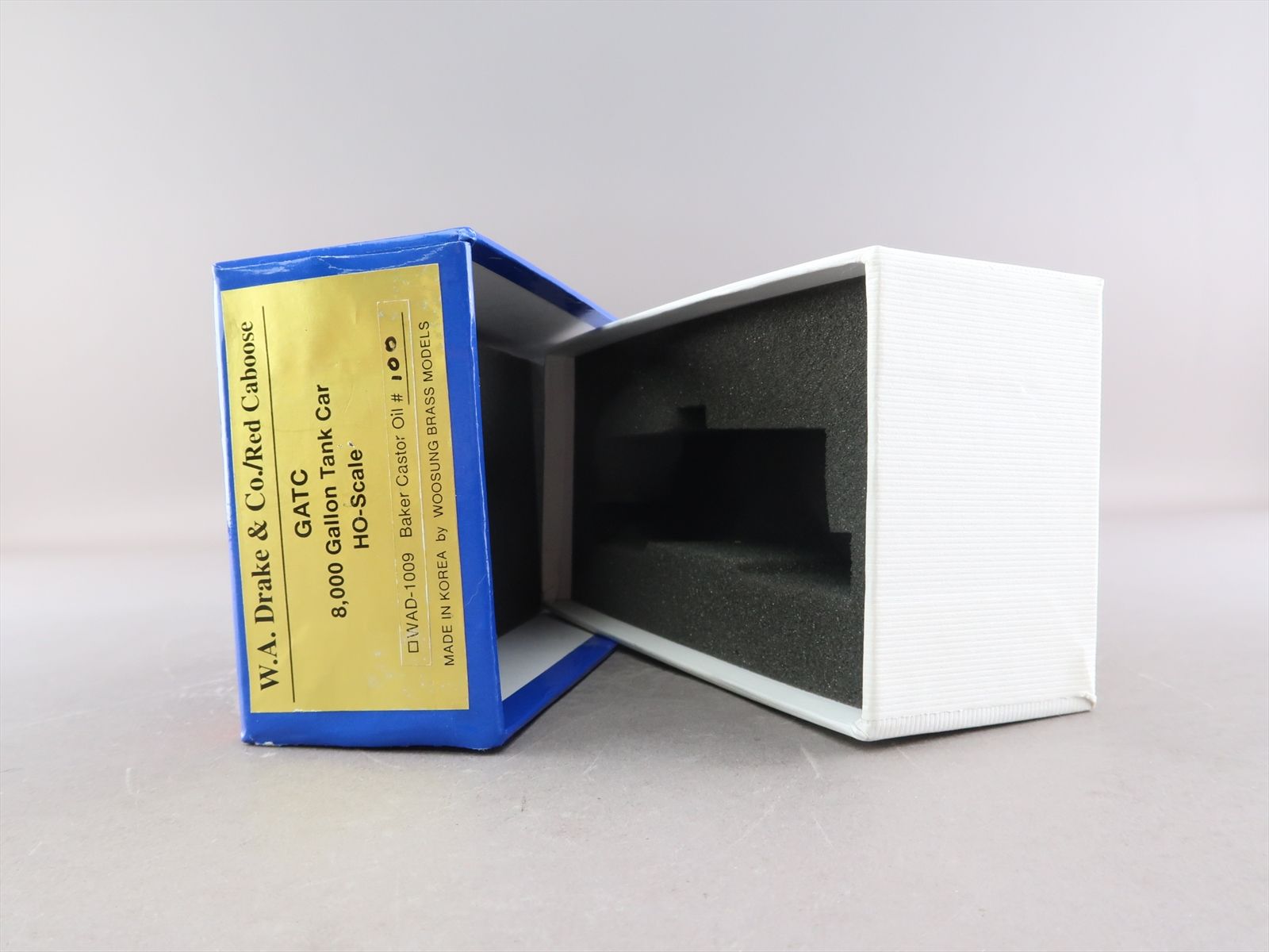 HO Brass Model - WAD Drake WAD-1009 GATC Baker Castor Oil Co. 8,000 ...