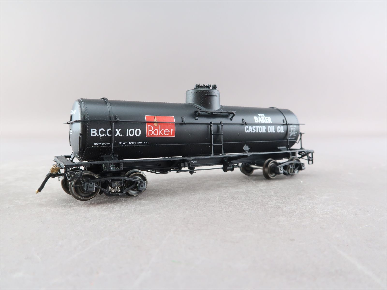 HO Brass Model - WAD Drake WAD-1009 GATC Baker Castor Oil Co. 8,000 ...