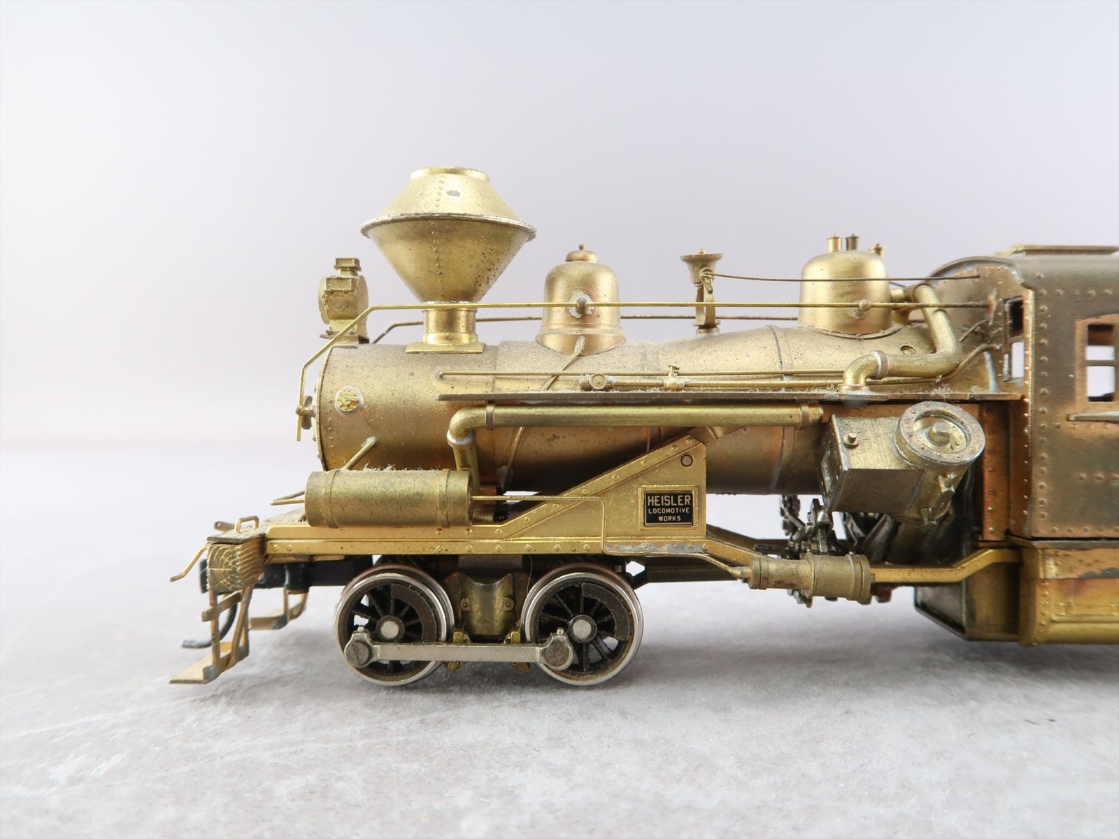 HO Brass Model - PFM 2-Truck Two Truck Heisler Geared Locomotive ...