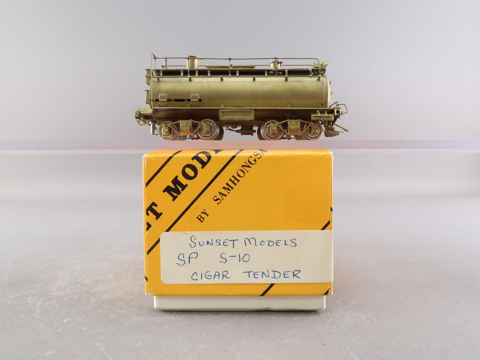 HO Brass Model - Sunset SP Southern Pacific S-10 Sausage Tender Only ...