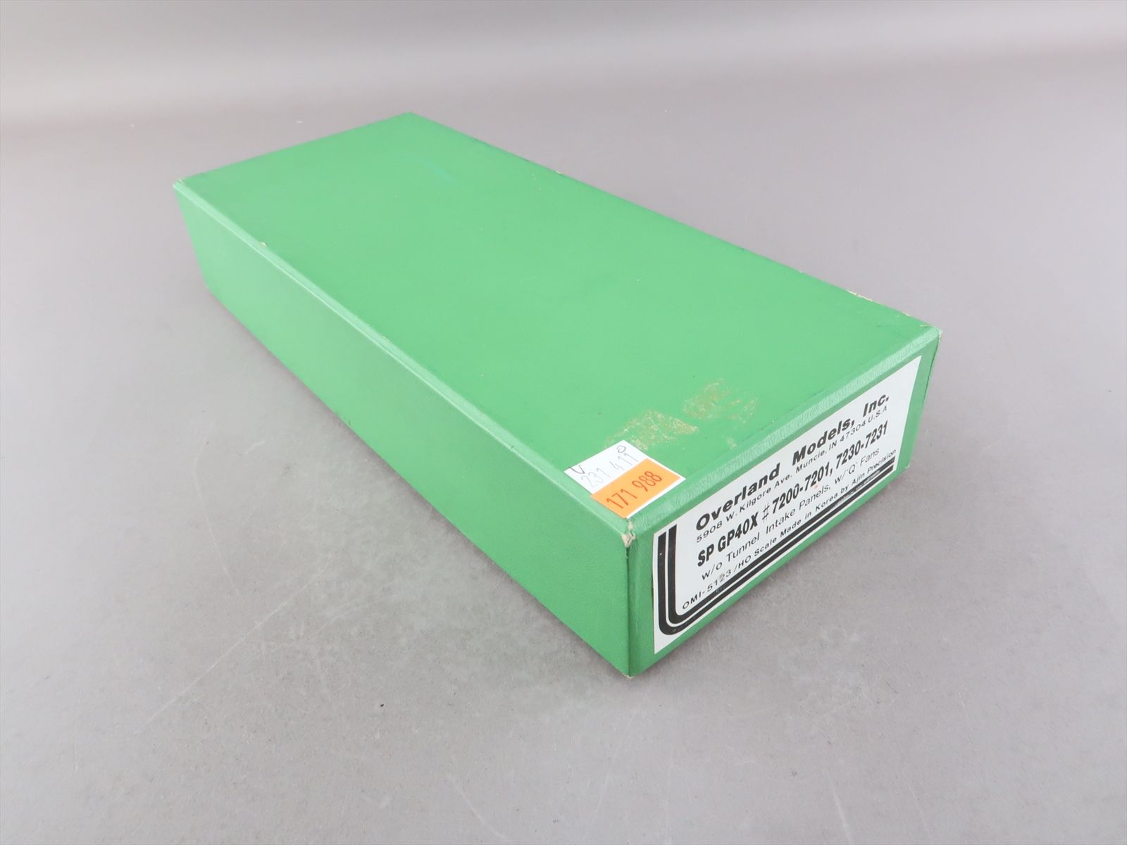 HO Brass Model - OMI 5122 SP Southern Pacific GP40X #7201 w/o Tunnel ...