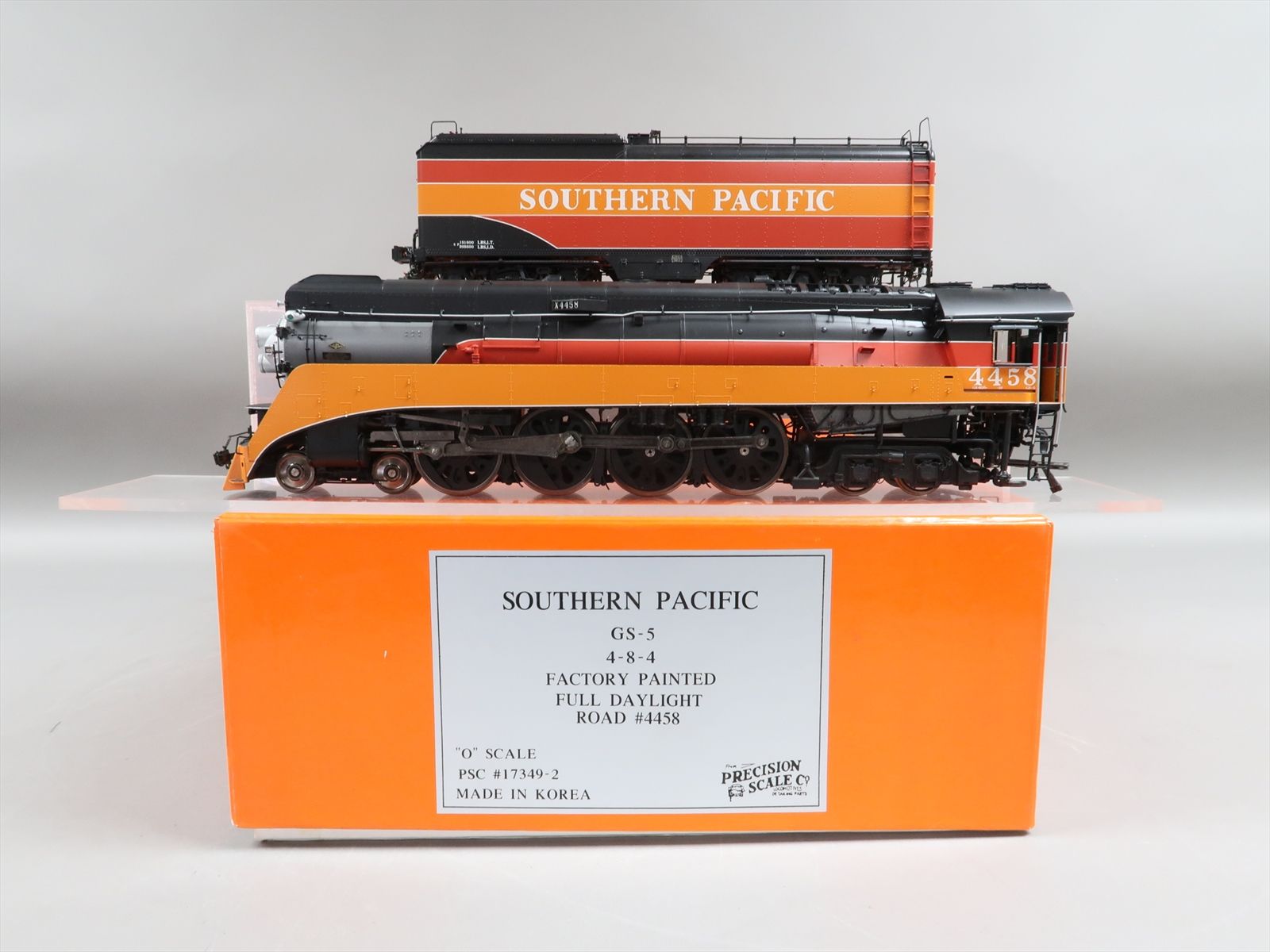 O Brass Model - PSC 17349-2 SP Southern Pacific GS-5 Daylight 4-8-4 ...