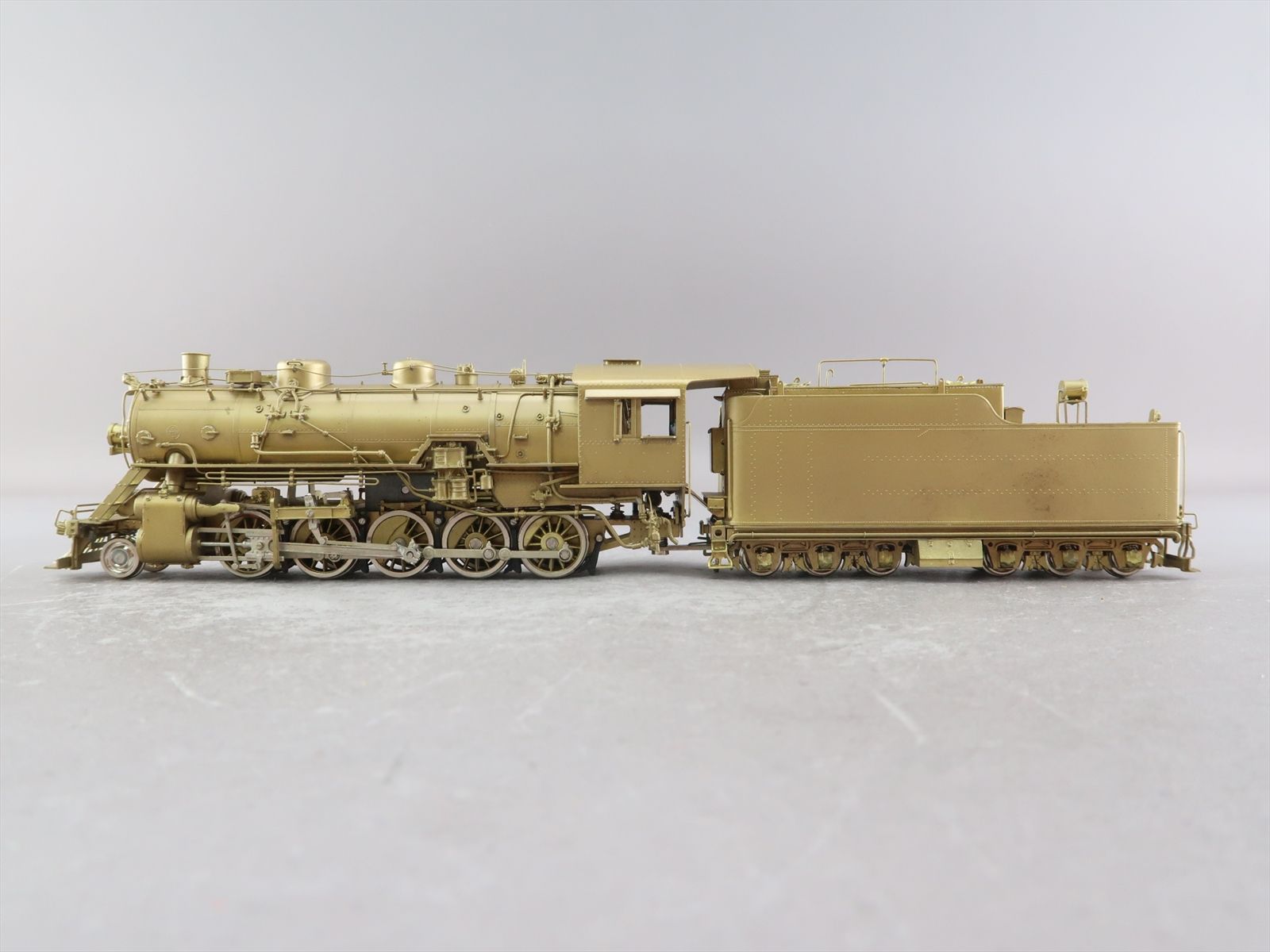 HO Brass Model - Hallmark AT&SF Santa Fe 2-10-0 2565 Series - Unpainted ...