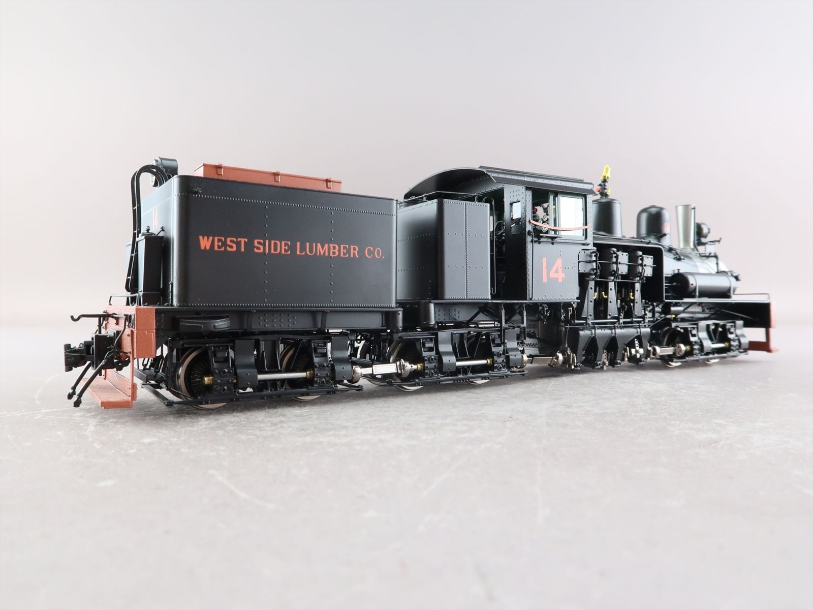 On3 Brass Model - PSC 17285-1 WSLC West Side Lumber Company Shay #14 ...