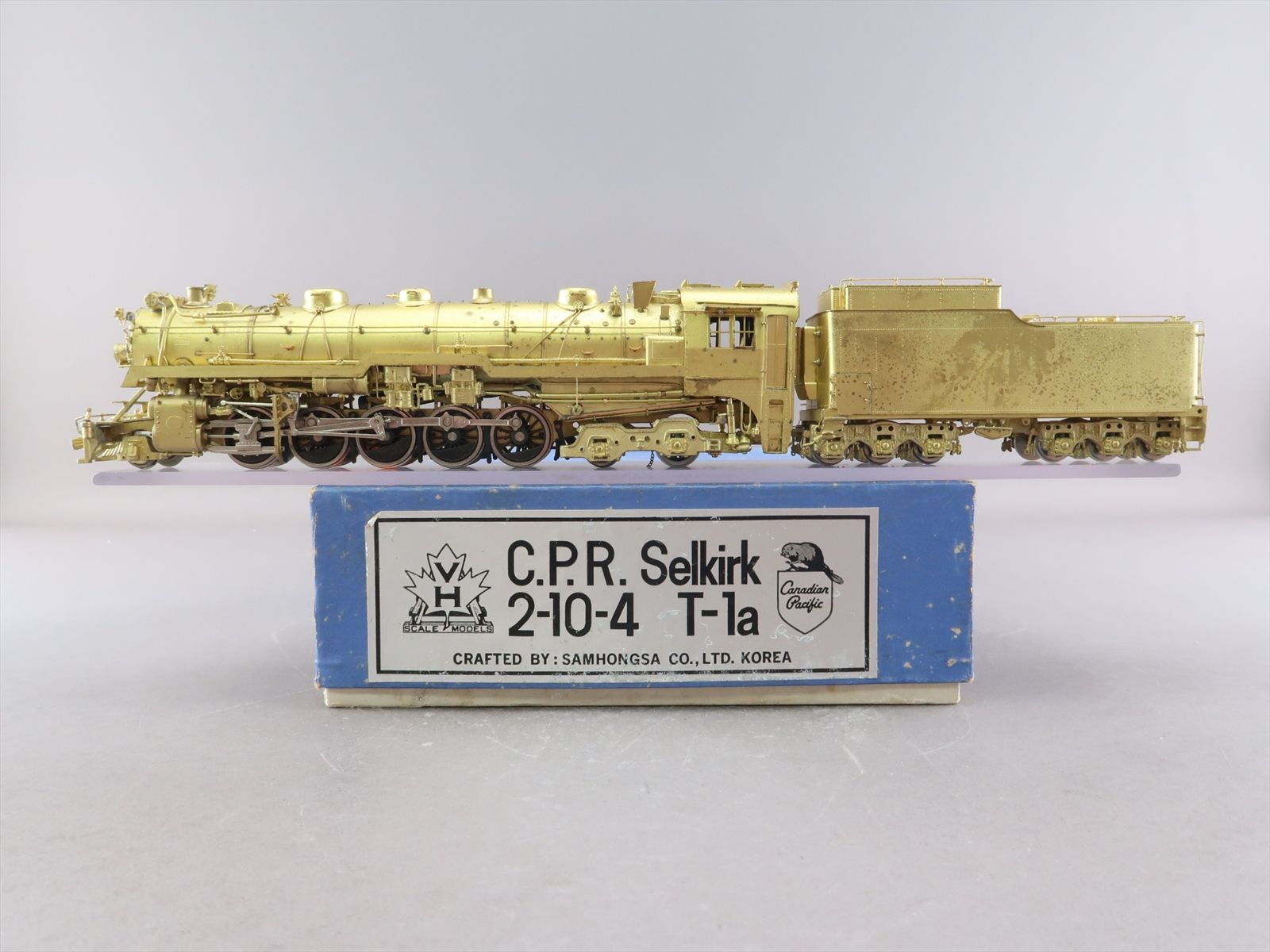 HO Brass Model - VH Van Hobbies CP CPR Canadian Pacific Selkirk T-1a 2 ...
