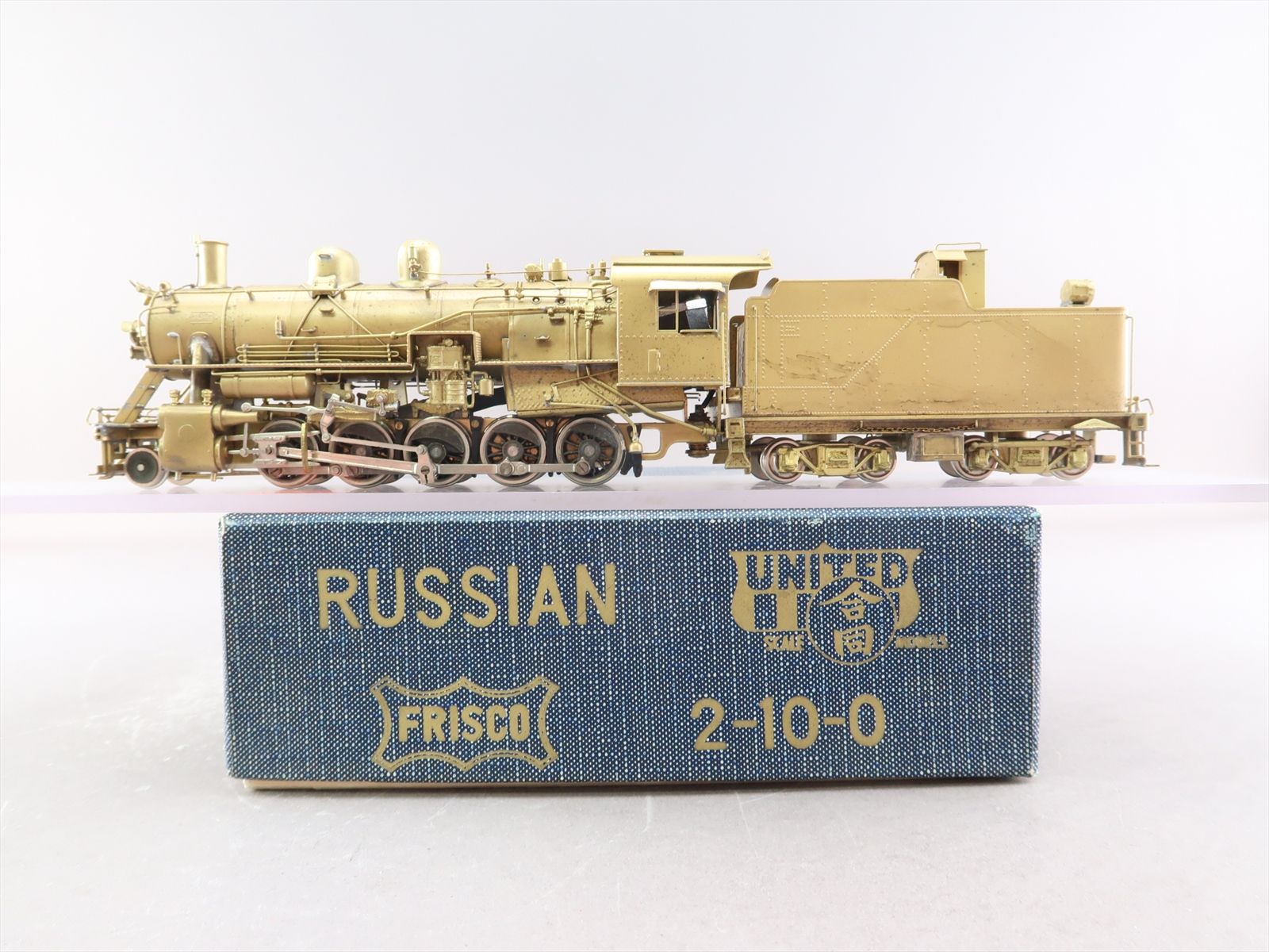 HO Brass Model - PFM SLSF Frisco 2-10-0 Decapod - Unpainted - Early ...
