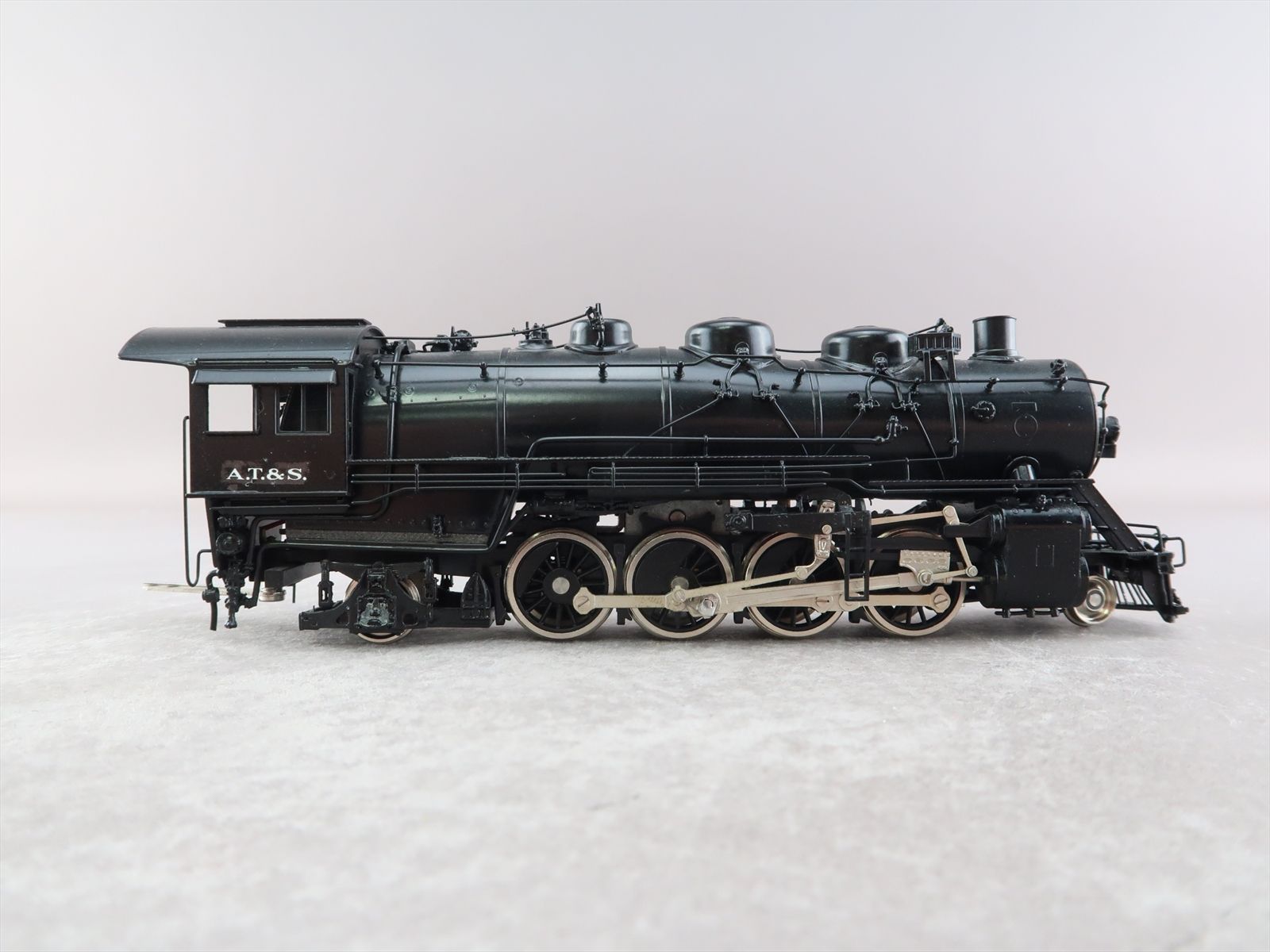 HO Brass Model - Sunset AT&SF Santa Fe 2-8-2 Standard Cab Side Feed ...