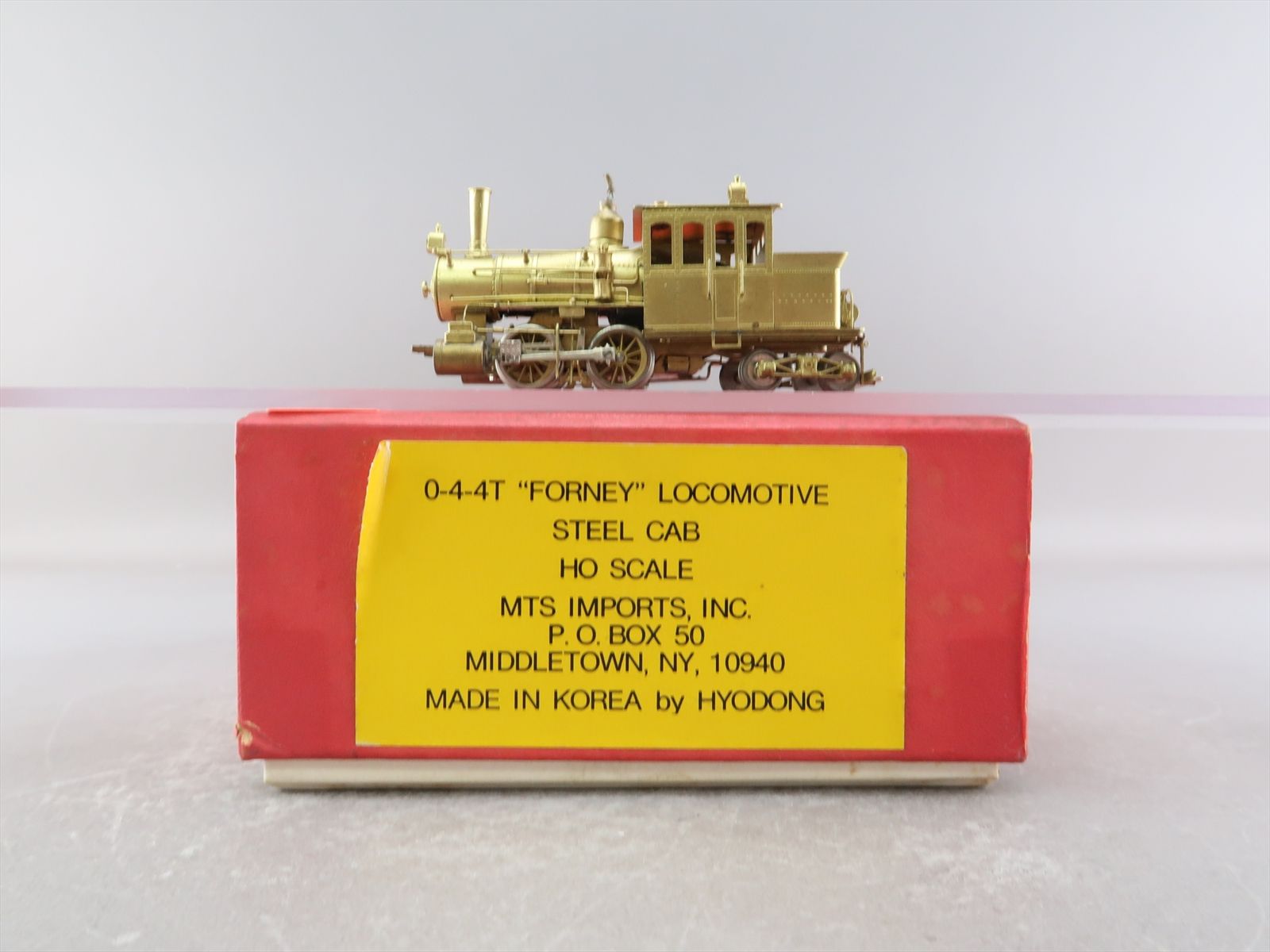 HOn3 Brass Model - MTS Forney 0-4-4T - Unpainted - 1990 Run - Hyodong ...