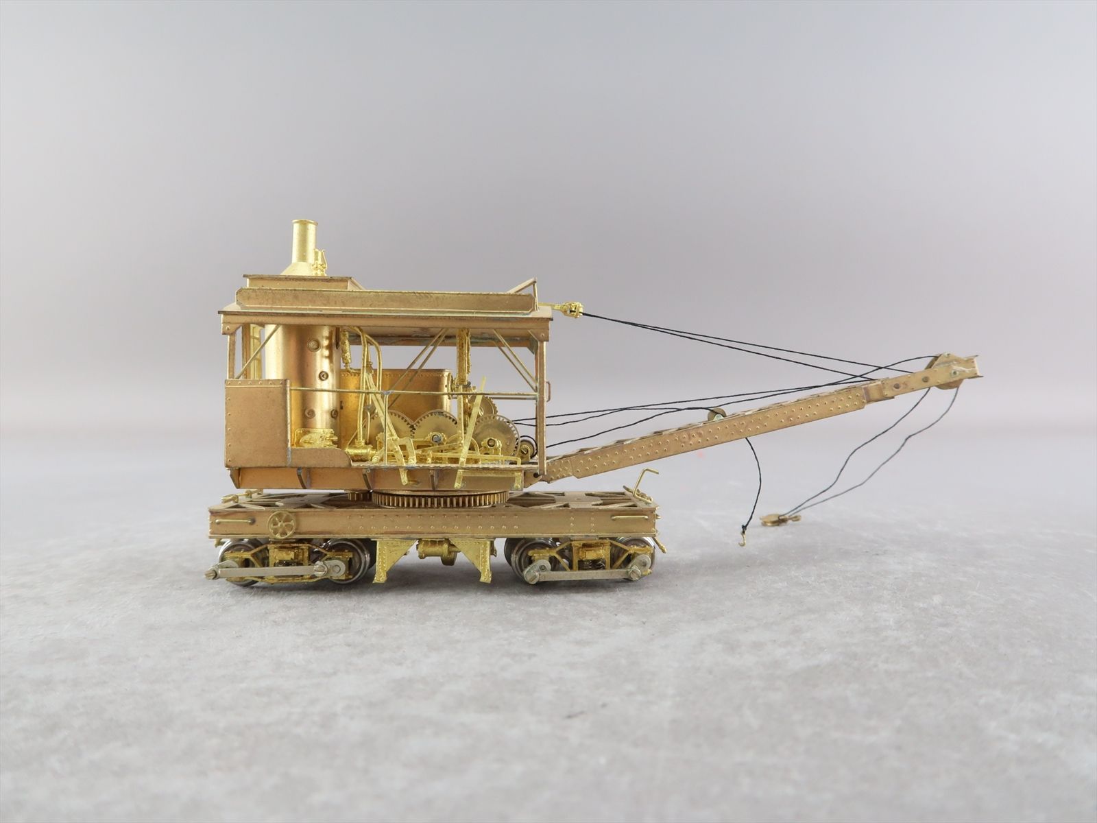 HO / HOn3 Brass Model - OMI 1332 A.H. Log Loader w/ Base - Unpainted ...