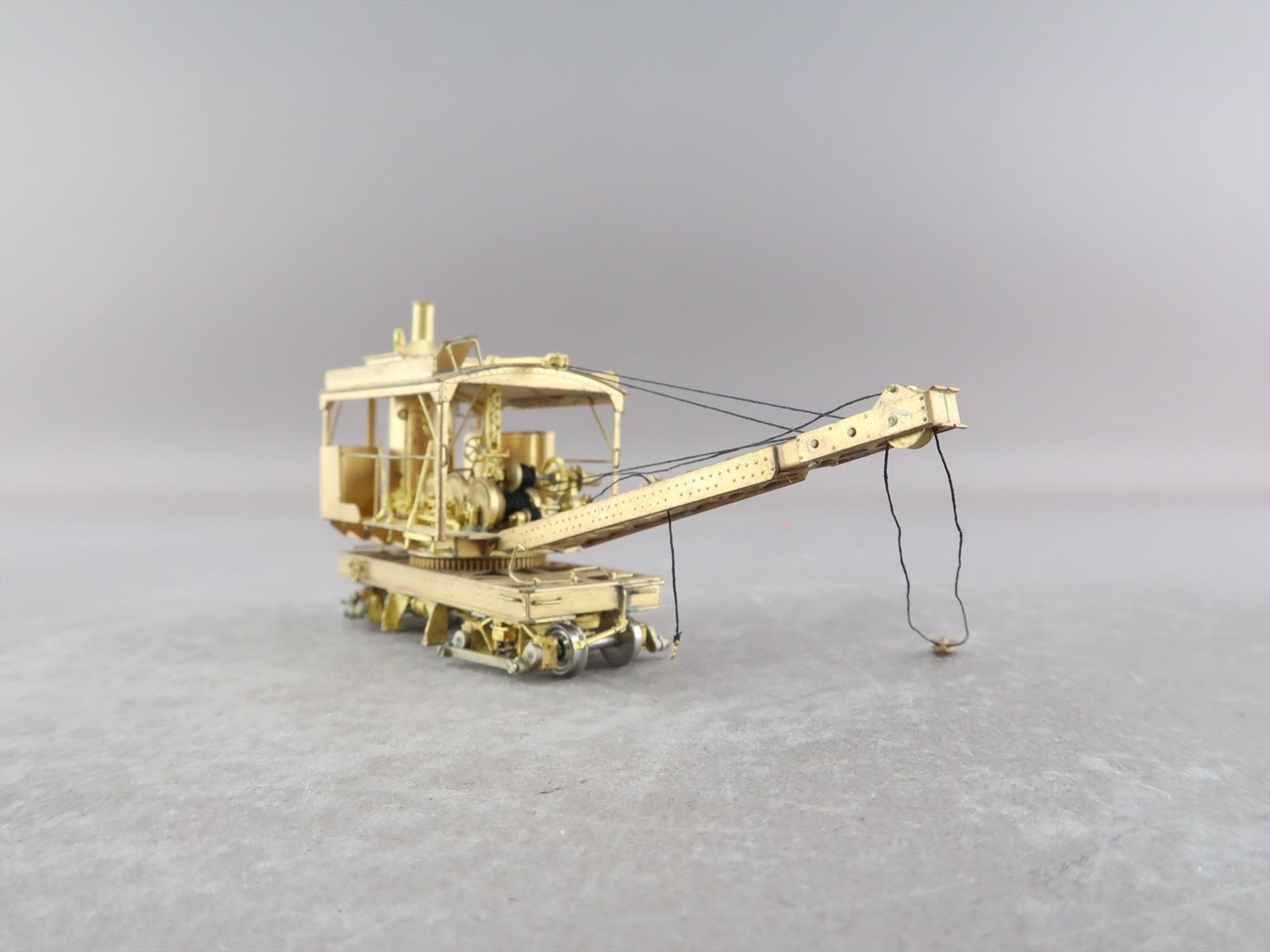 HO / HOn3 Brass Model - OMI 1332 A.H. Log Loader w/ Base - Unpainted ...