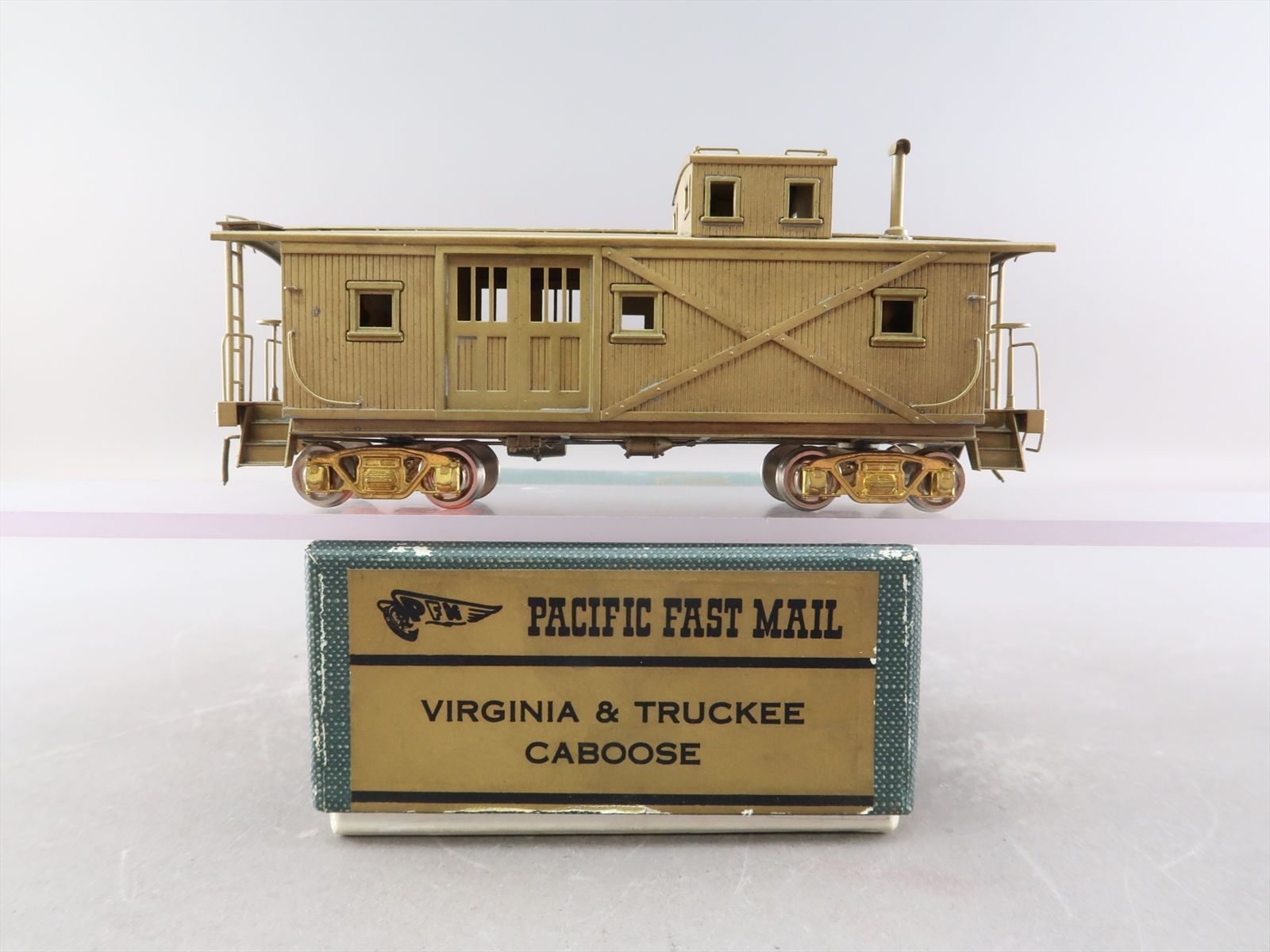 HO Brass Model - PFM V&T Virginia & Truckee Wood Caboose - Unpainted ...
