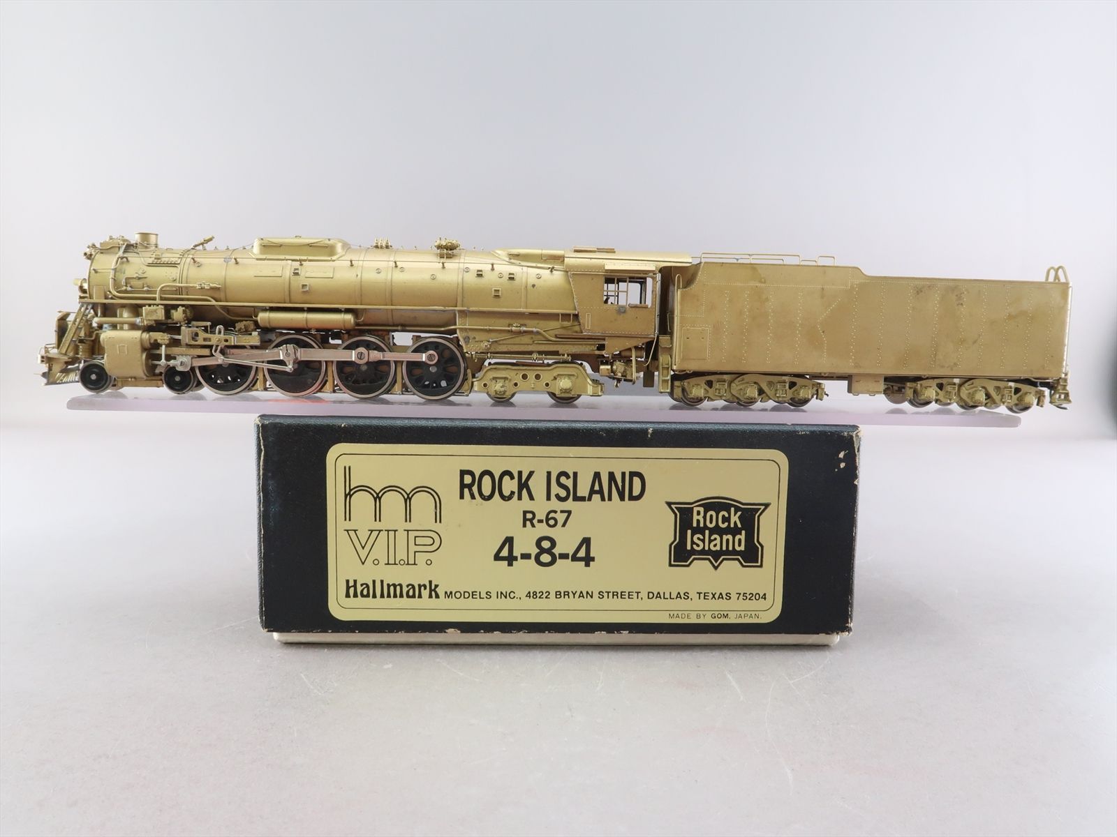 HO Brass Model - Hallmark VIP RI Rock Island 4-8-4 R-67 Steam ...